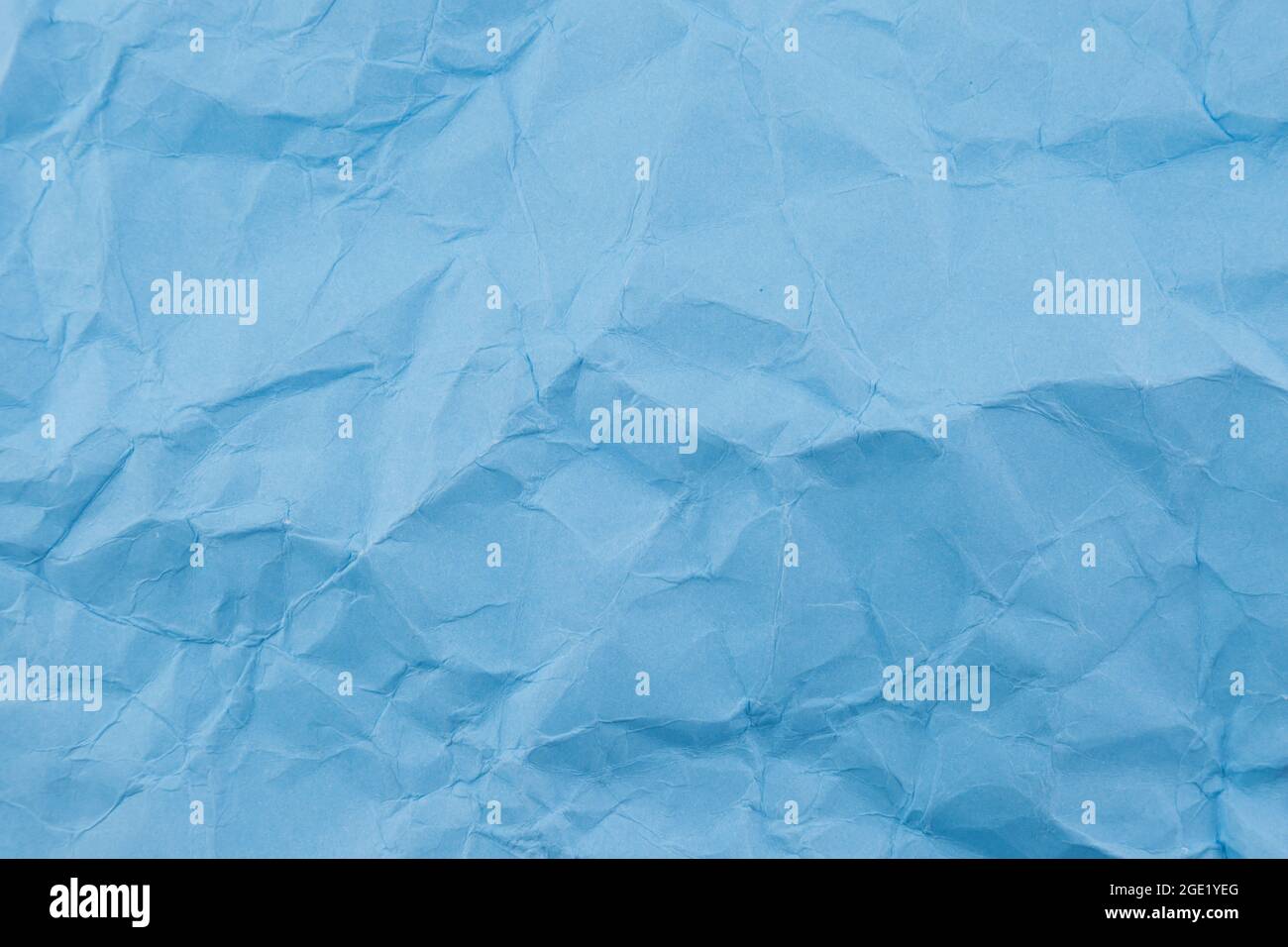 Blue crumpled paper texture background Stock Photo - Alamy