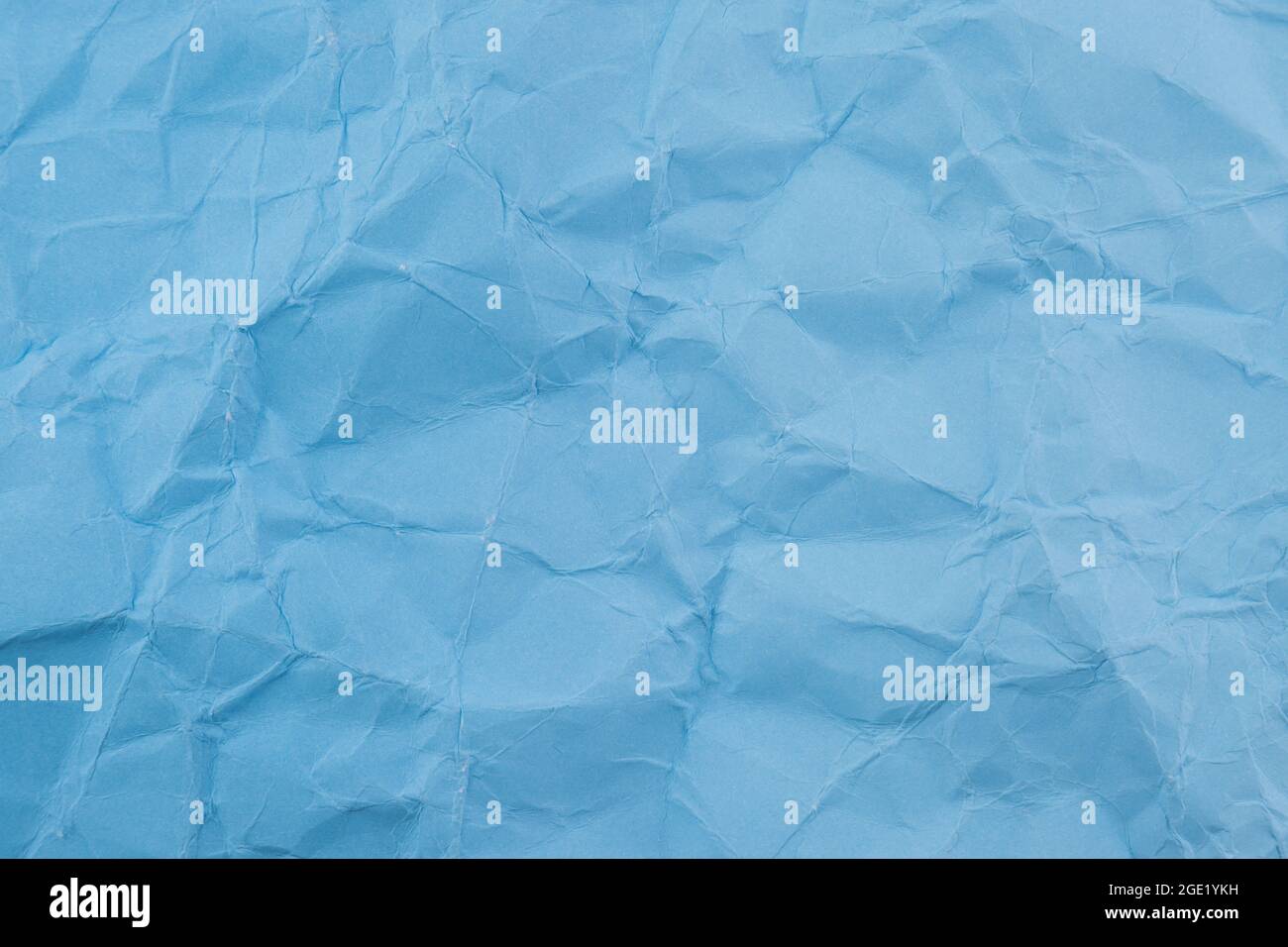 Blue crumpled paper texture background Stock Photo - Alamy