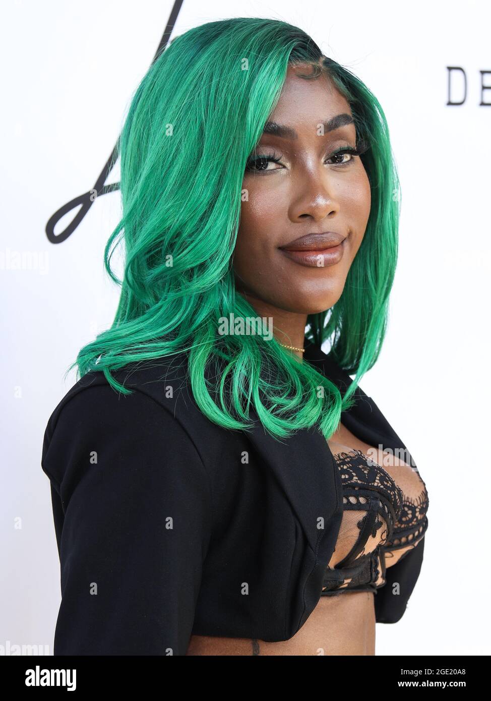 LOS ANGELES, CALIFORNIA, USA - AUGUST 15: Singer Sevyn Streeter (Amber ...