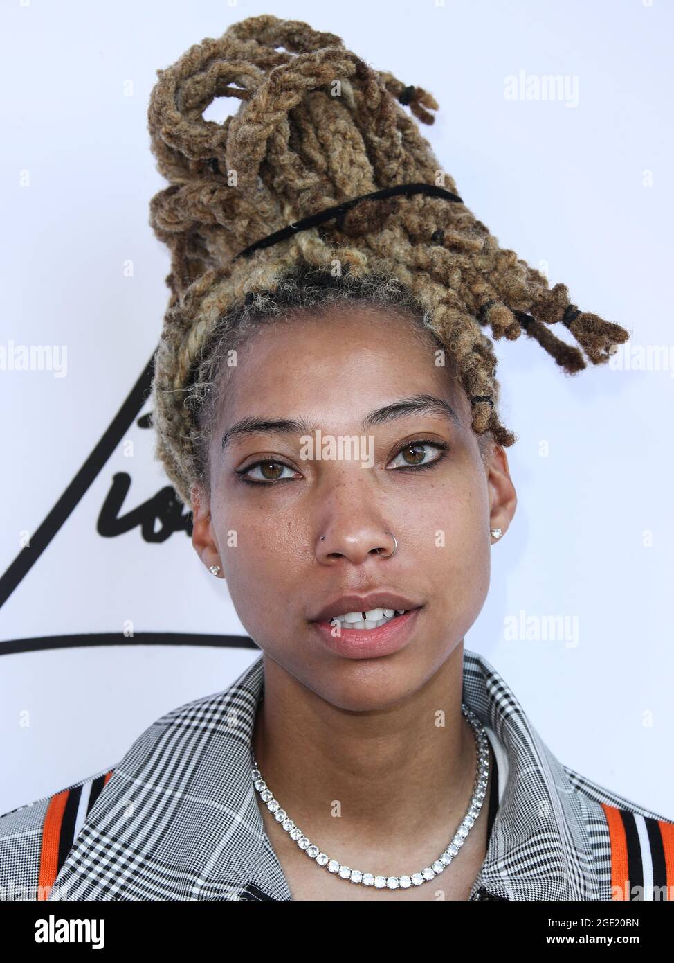 LOS ANGELES, CALIFORNIA, USA - AUGUST 15: Hope arrives at the Lionne ...