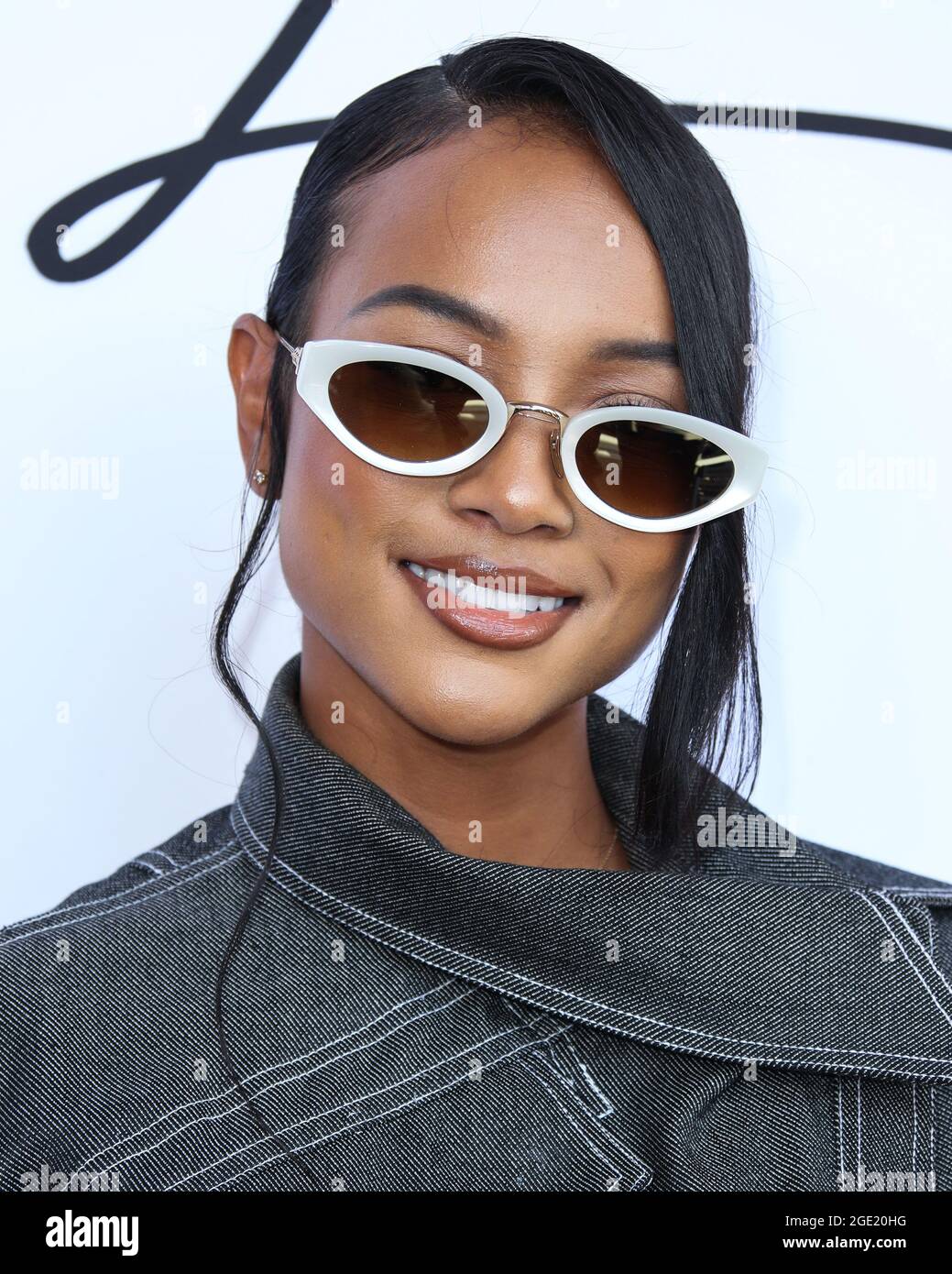 LOS ANGELES, CALIFORNIA, USA - AUGUST 15: Actress Karrueche Tran ...