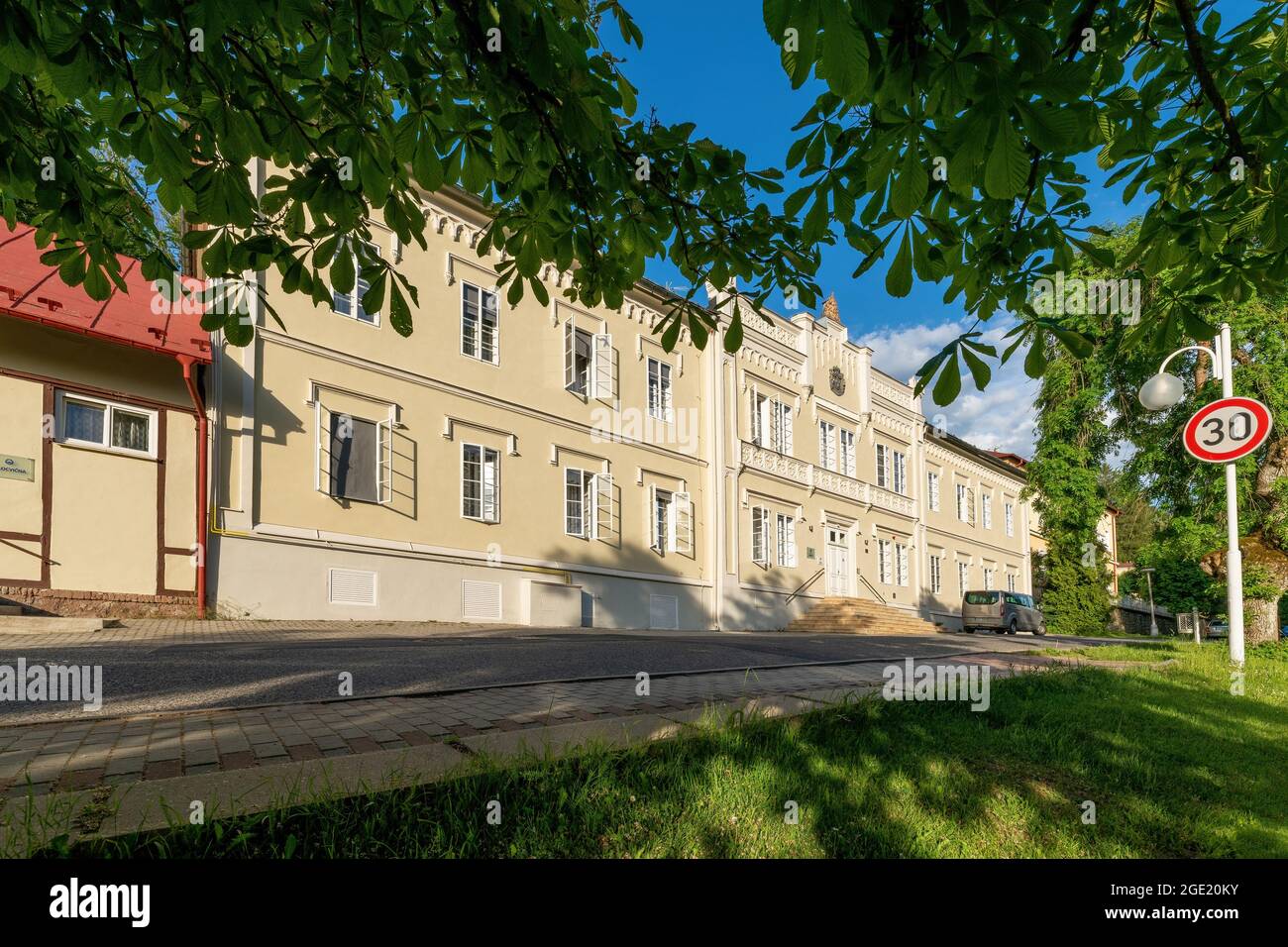 Small climatic spa town Lazne Kynzvart near Mariánské Lázně - Region ...