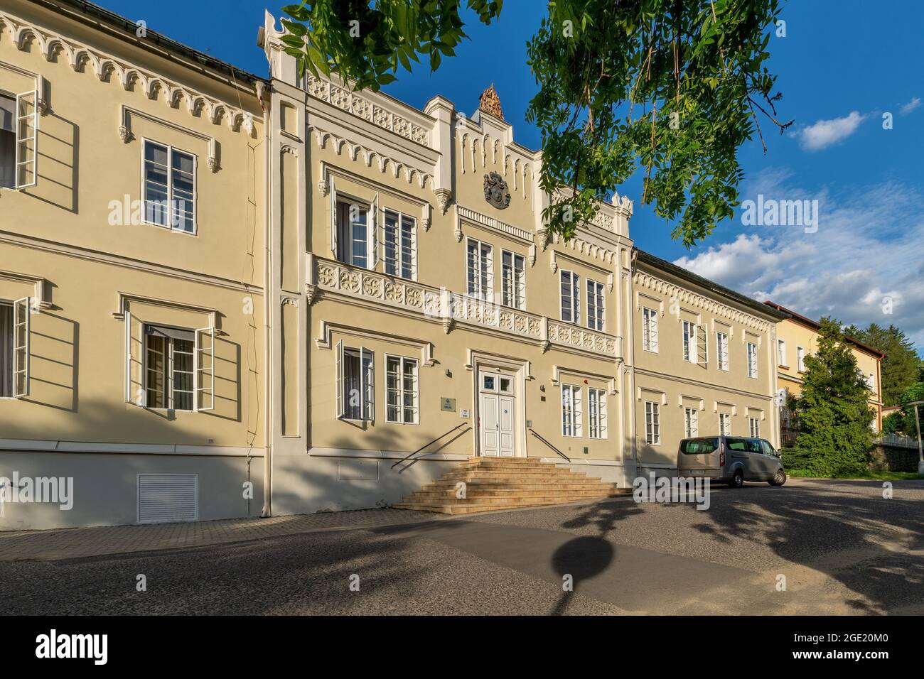 Small climatic spa town Lazne Kynzvart near Mariánské Lázně - Region ...