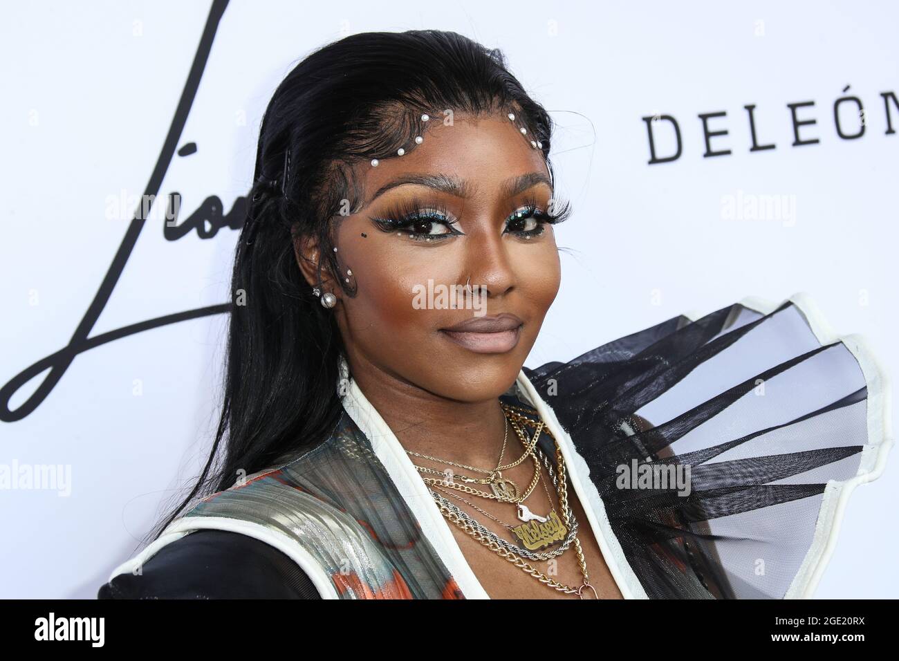 LOS ANGELES, CALIFORNIA, USA - AUGUST 15: Kelsey Brandon arrives at the ...