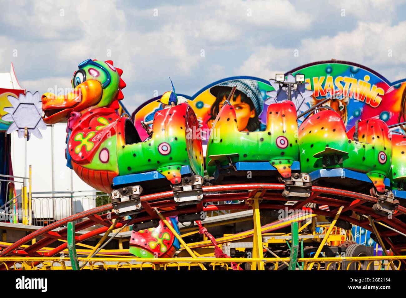 Dragon roller coaster ride hi-res stock photography and images - Alamy