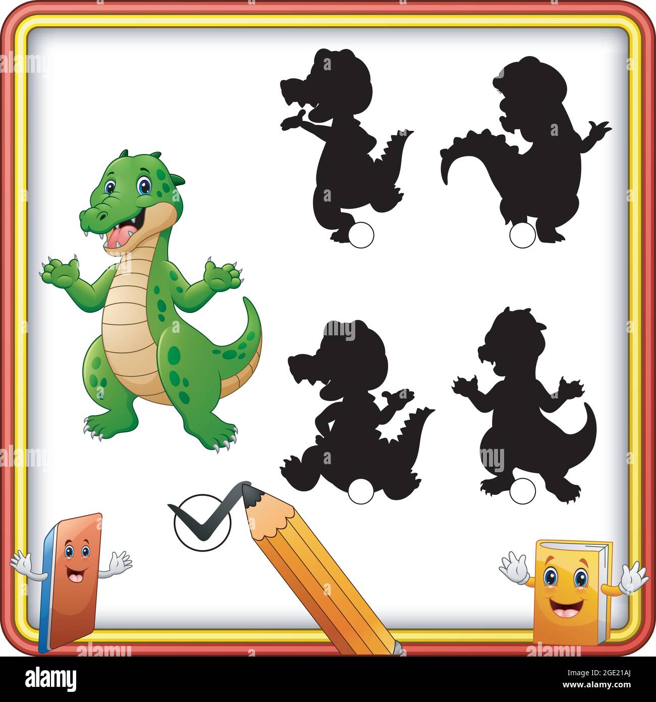 Crocodile study Stock Vector Images - Alamy