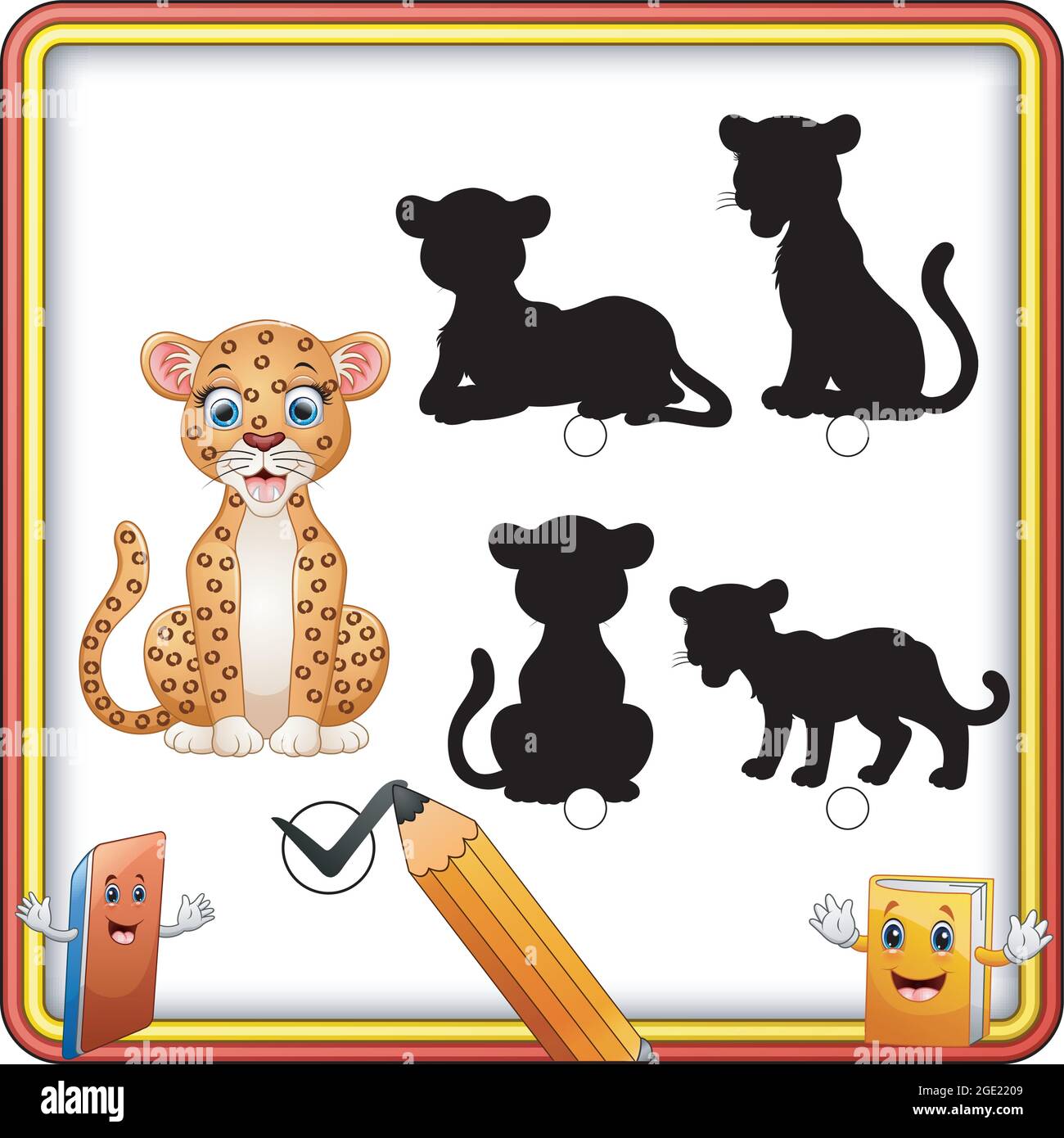 Cheetah cartoon hi-res stock photography and images - Alamy