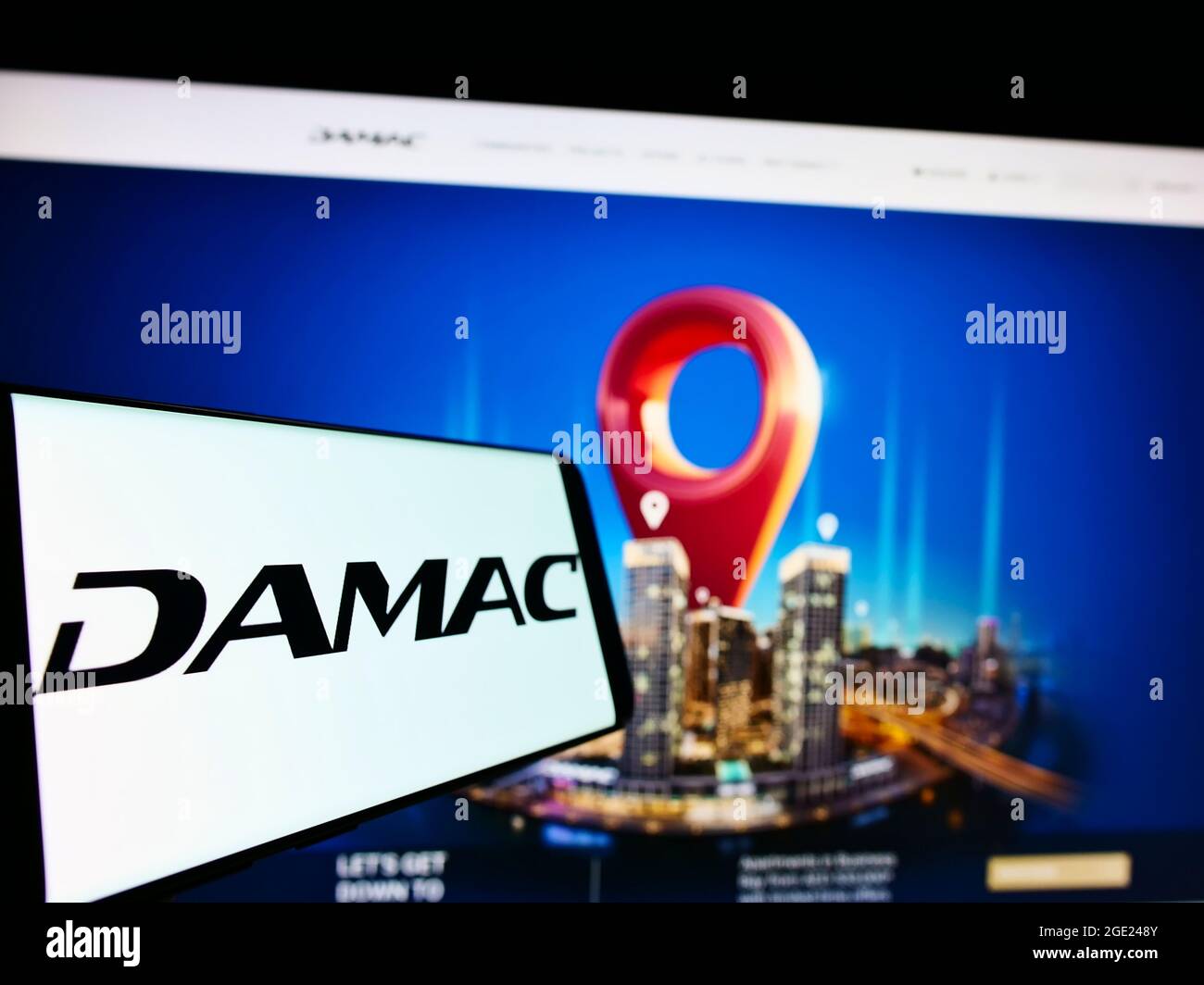 Damac logo building hi-res stock photography and images - Alamy