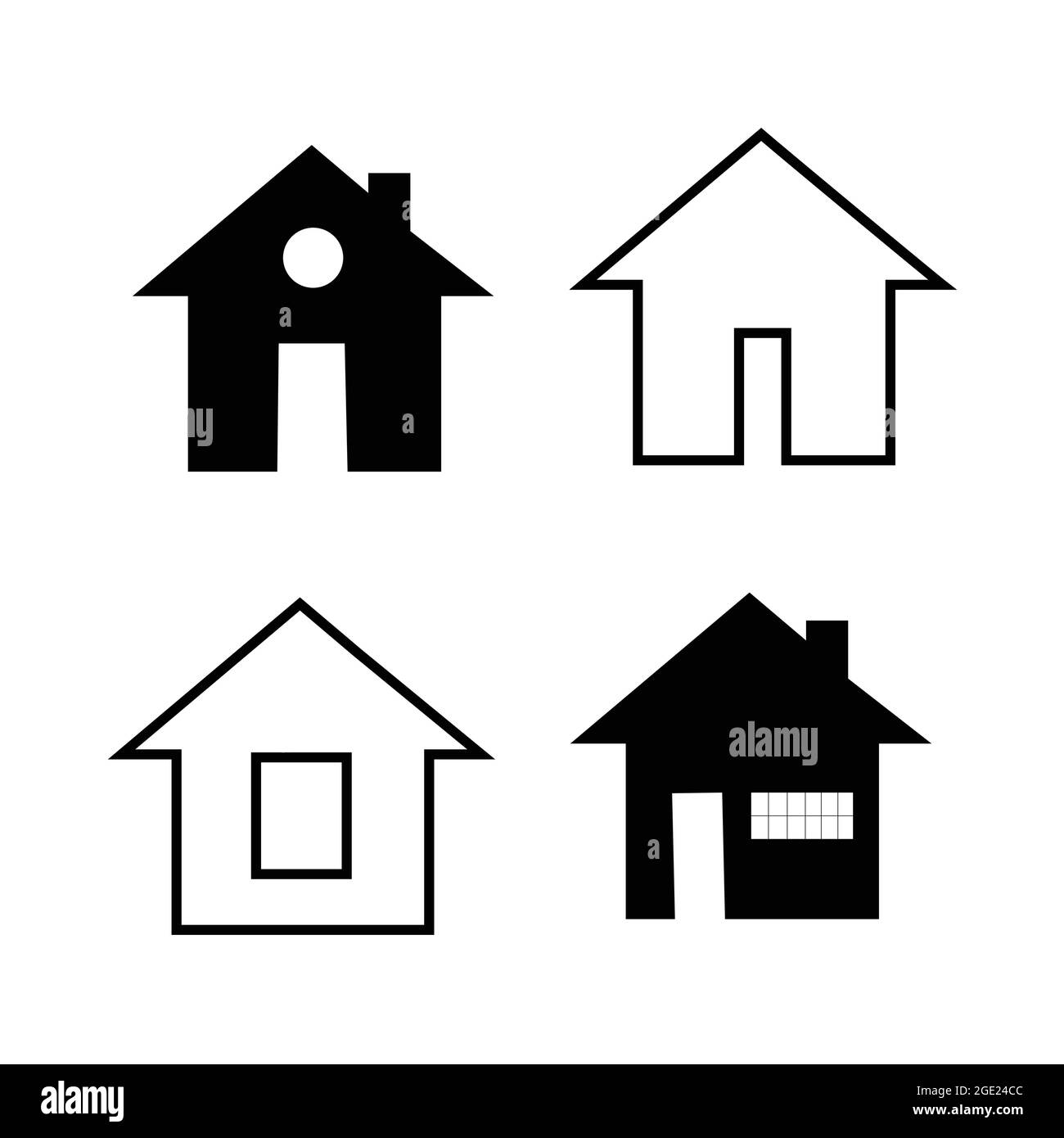 Simple House Icons