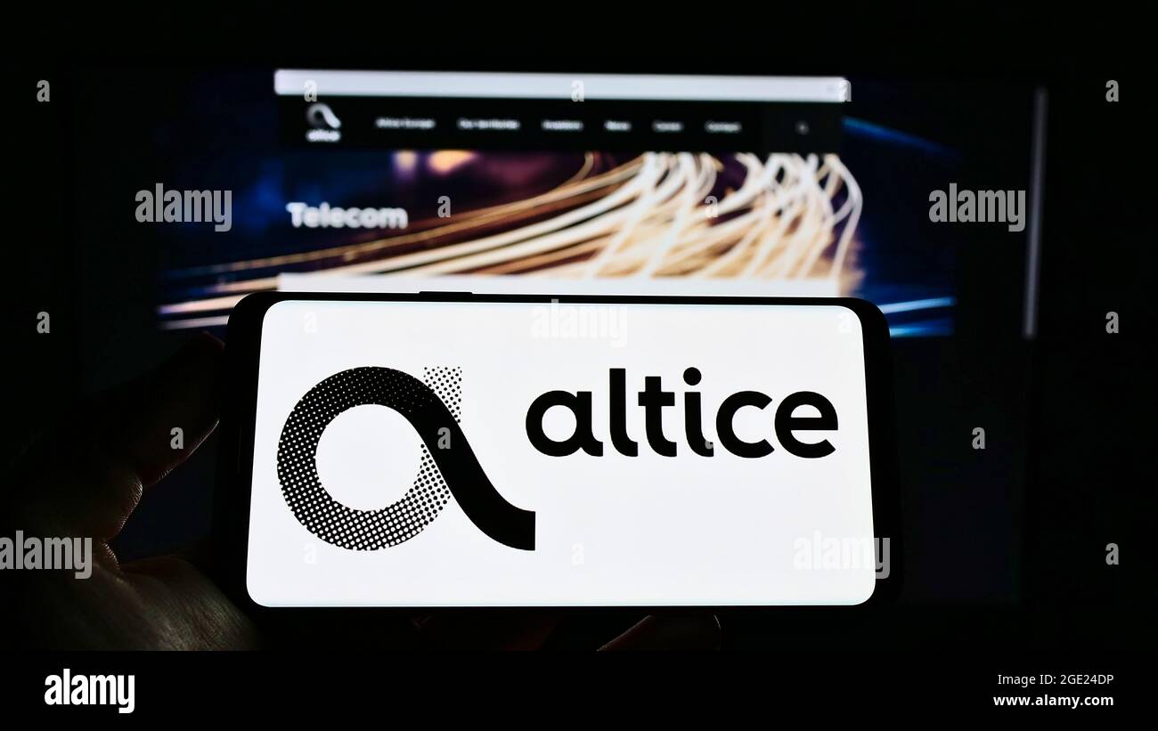 Altice logo hi-res stock photography and images - Alamy