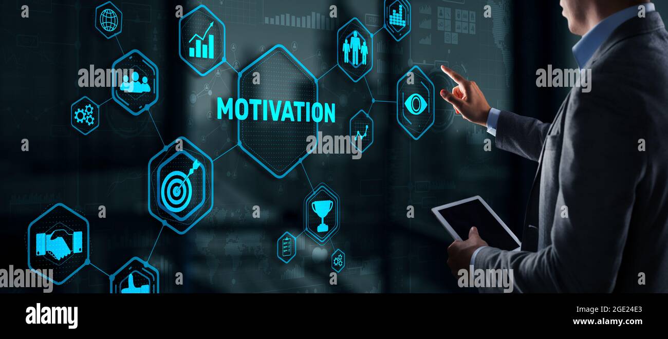 Motivation personality development concept. Achieving any goals Stock ...