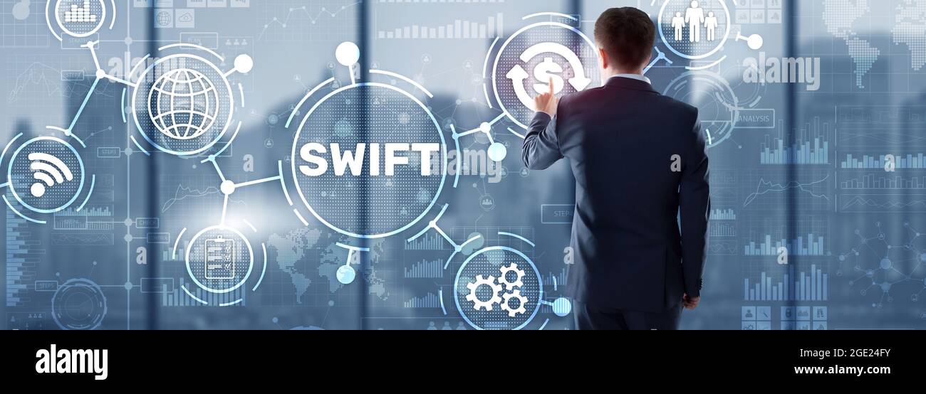 Swift banking system hi-res stock photography and images - Alamy