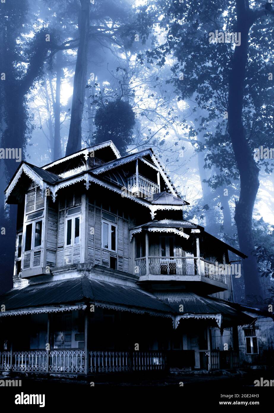 Haunted Colonial Mansion