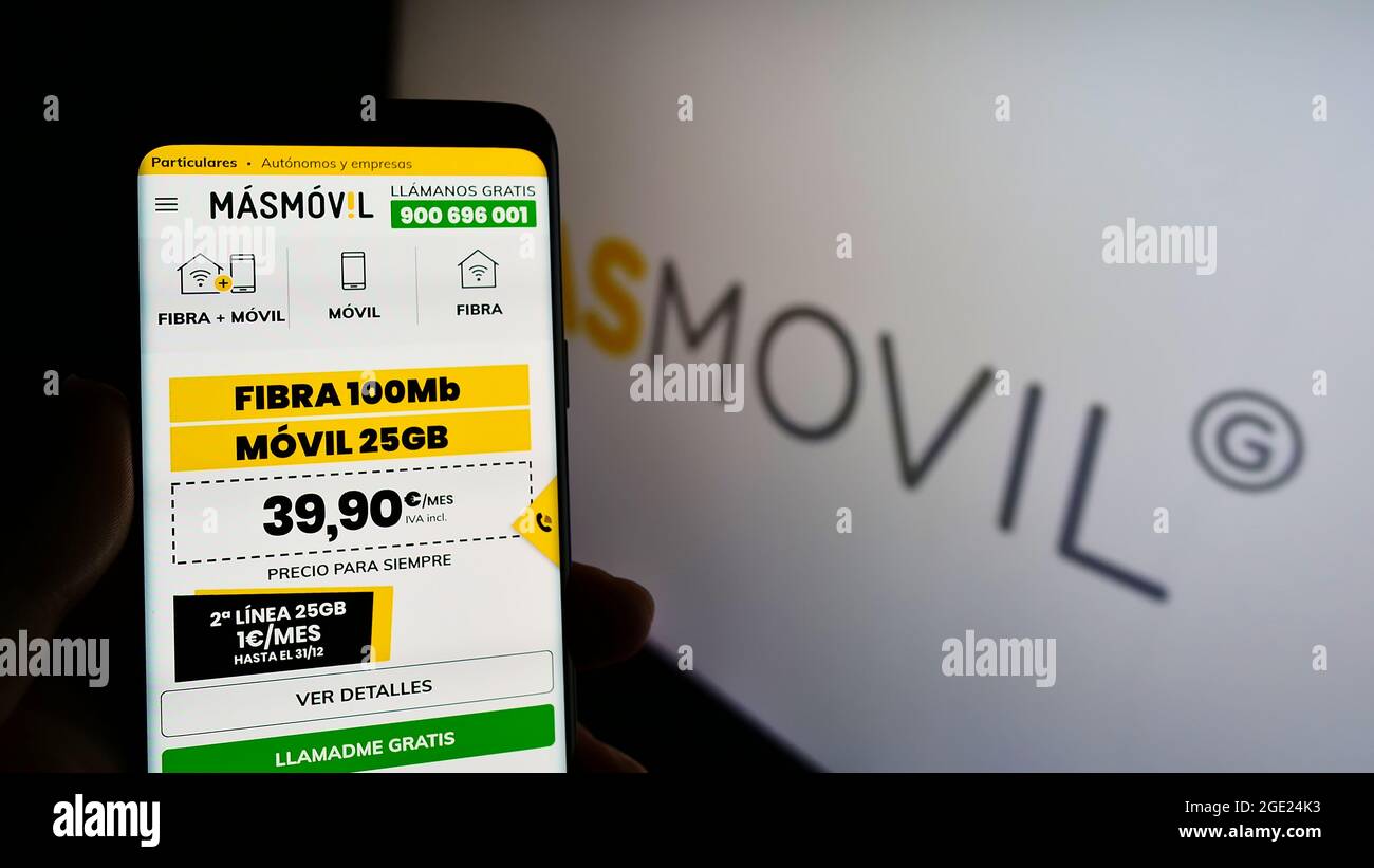 Grupo masmovil hi-res stock photography and images - Alamy