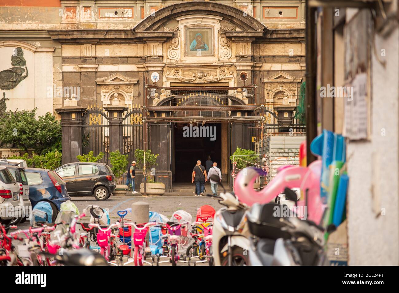 Napoli in Italy Stock Photo - Alamy