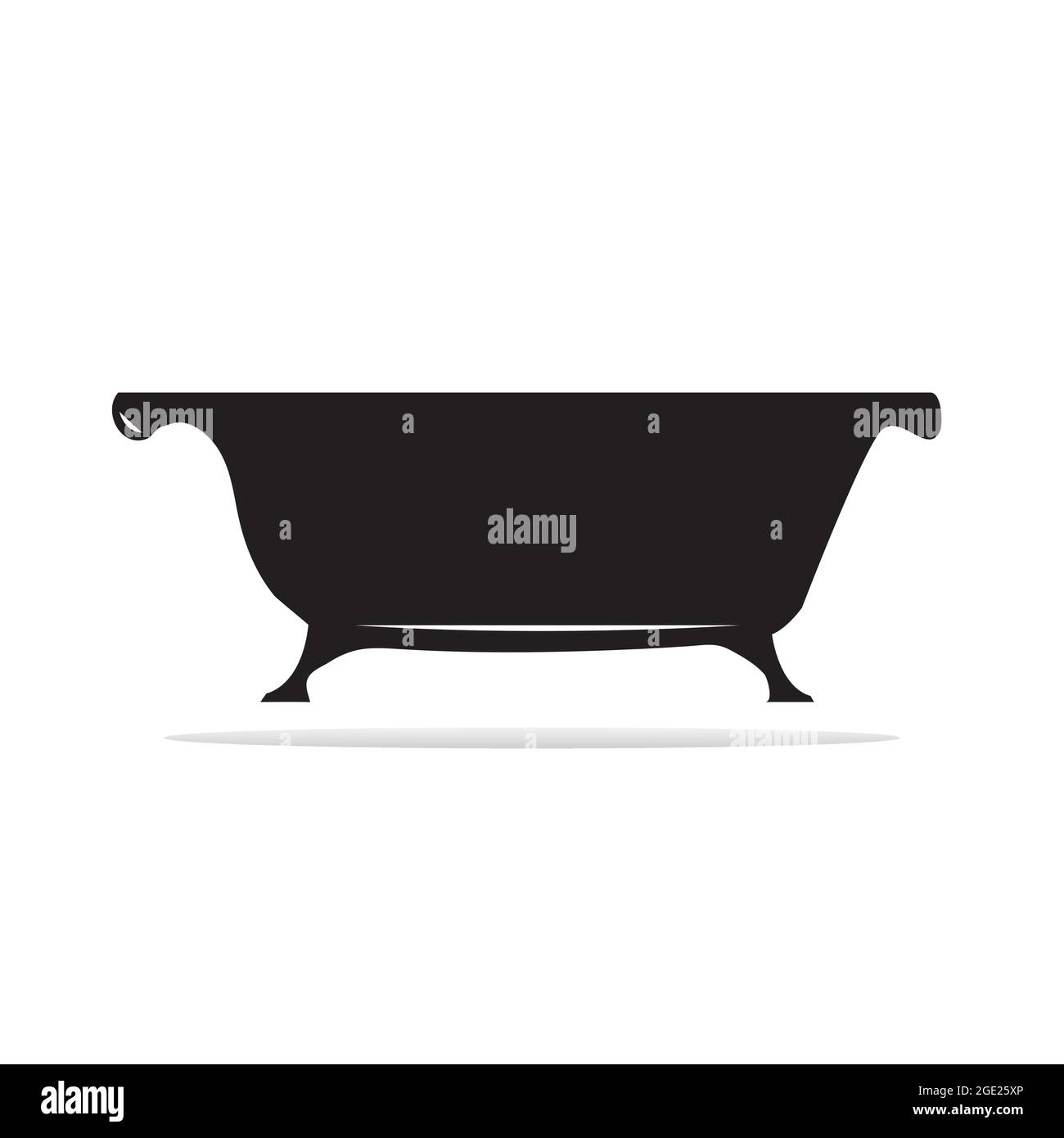 Bath tub vector hi-res stock photography and images - Alamy