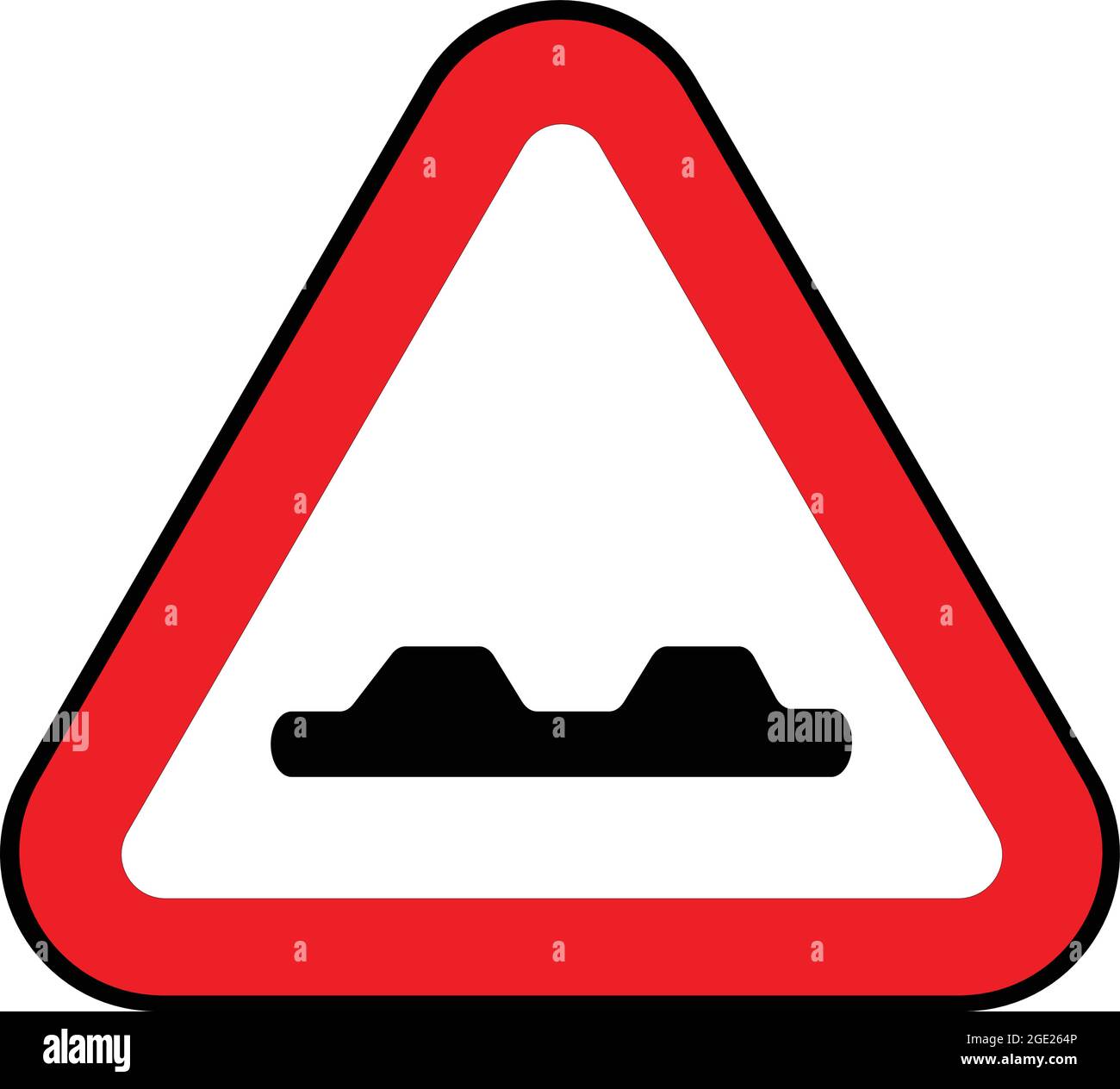 Bumps highway Stock Vector Images - Alamy