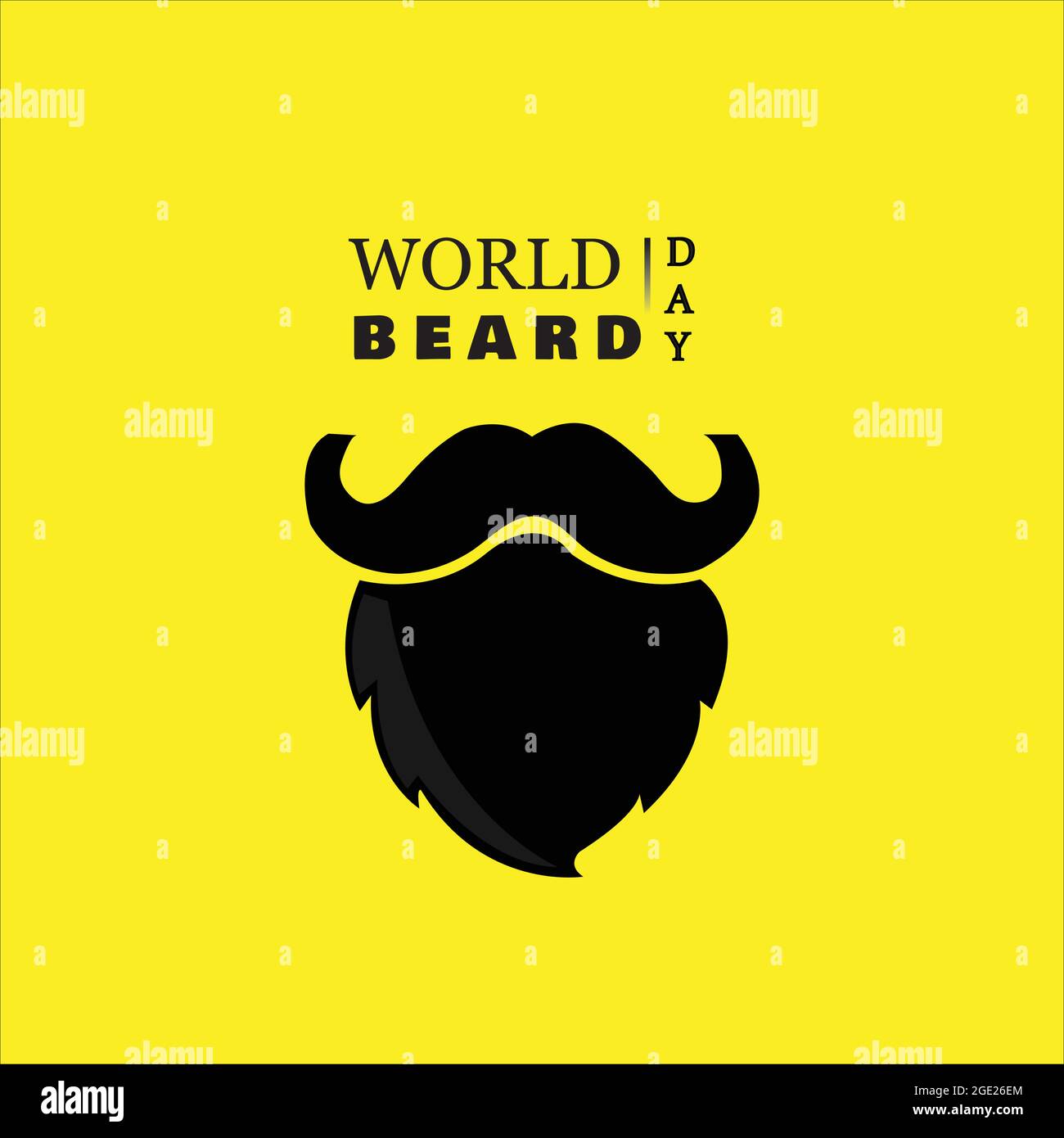 Moustache vector vectors hi-res stock photography and images - Alamy