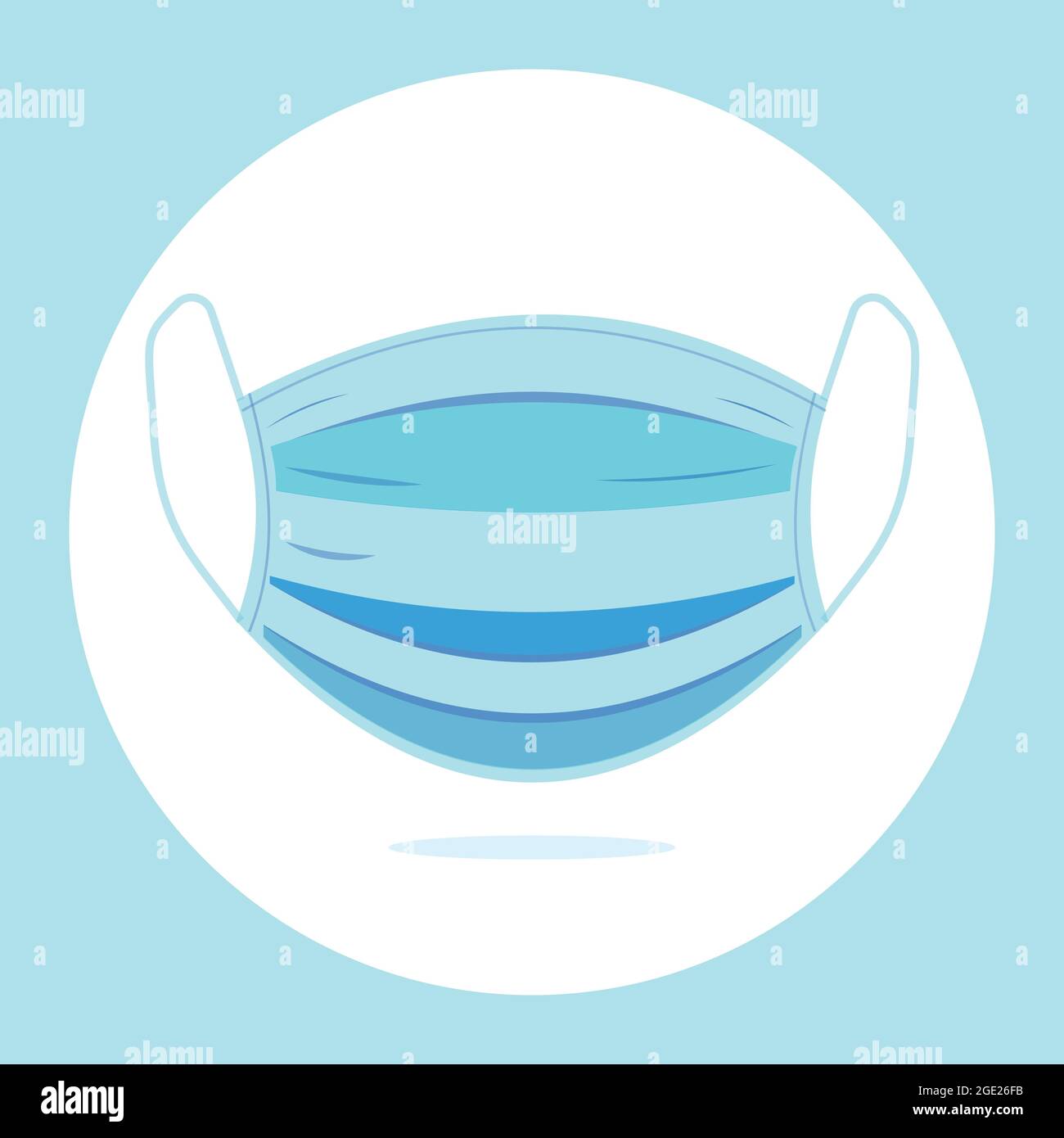 Protective face mask icon. Medical mask vector Stock Vector Image & Art ...