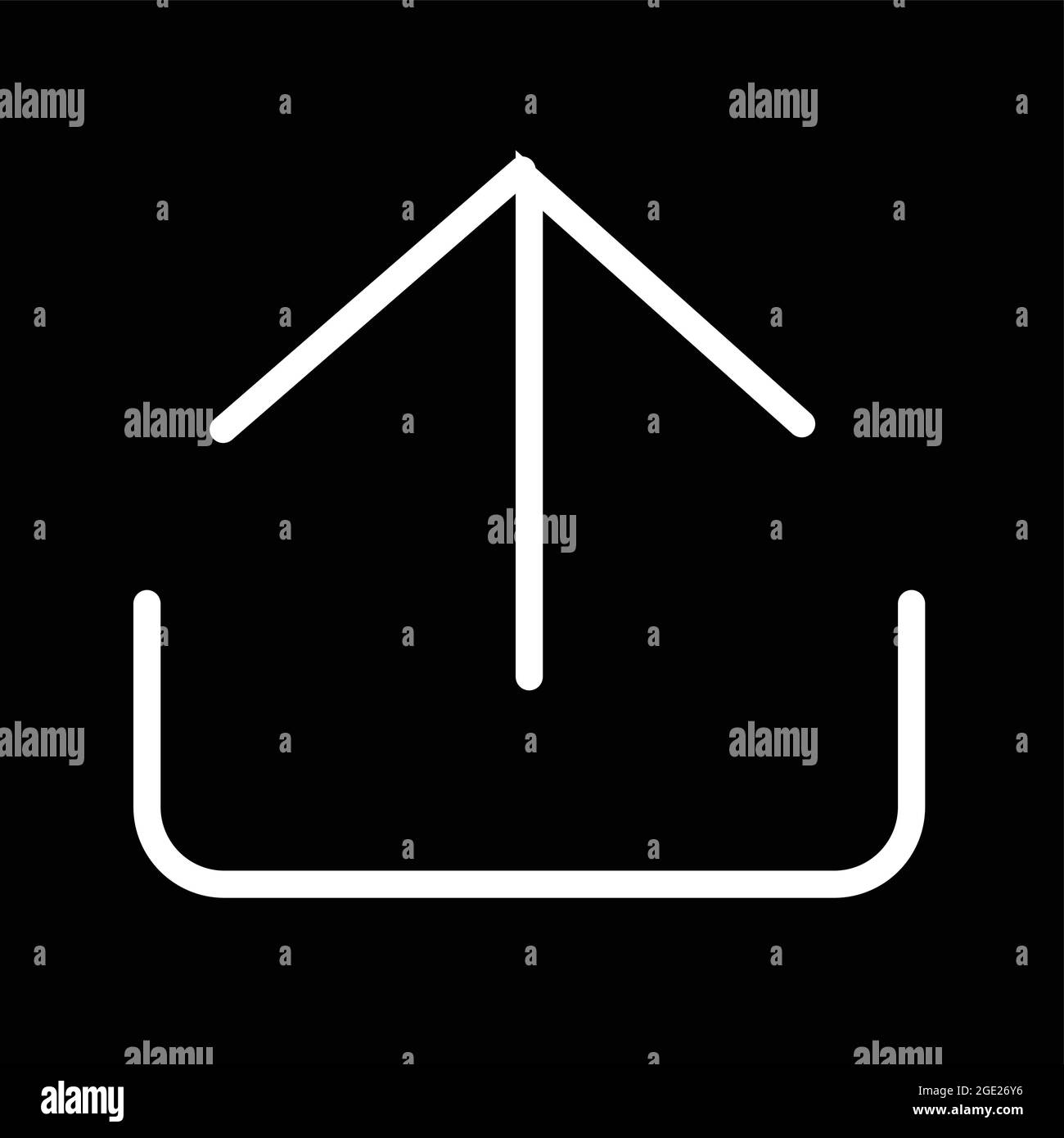 Search technology communication application Black and White Stock ...