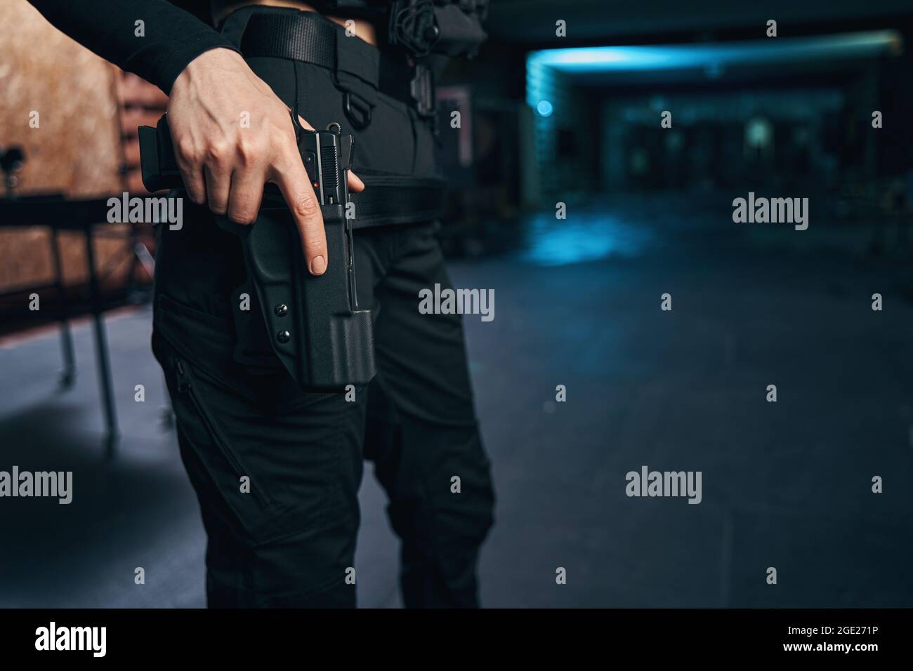 Military shooting range preparing hi-res stock photography and images ...