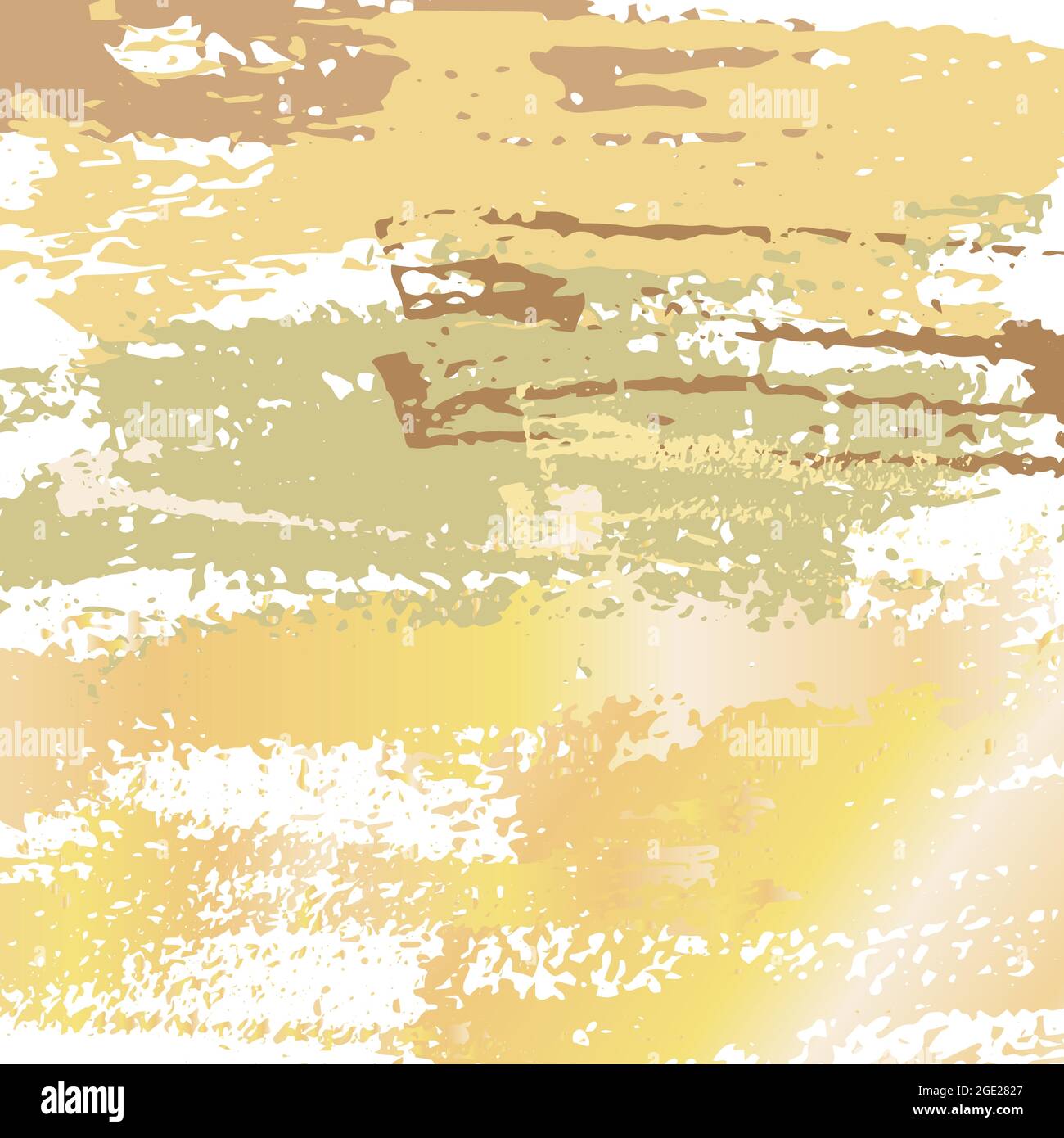 The square beige background is smeared with paint. Vector illustration ...