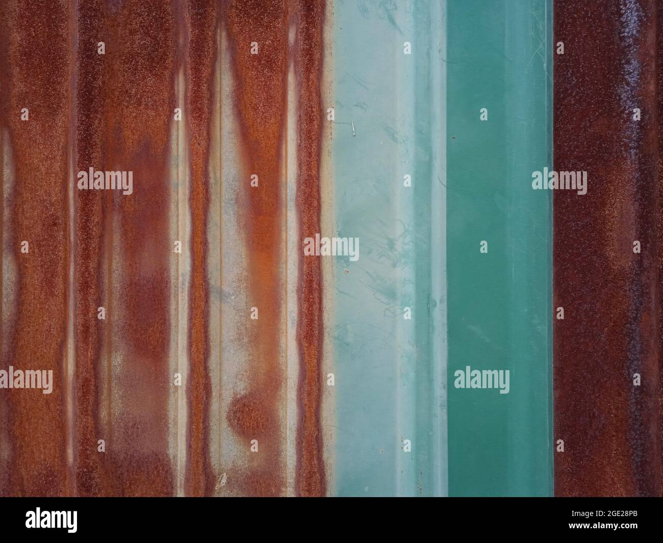 The surface of the steel plate is rusted , corrosion, weathered ...