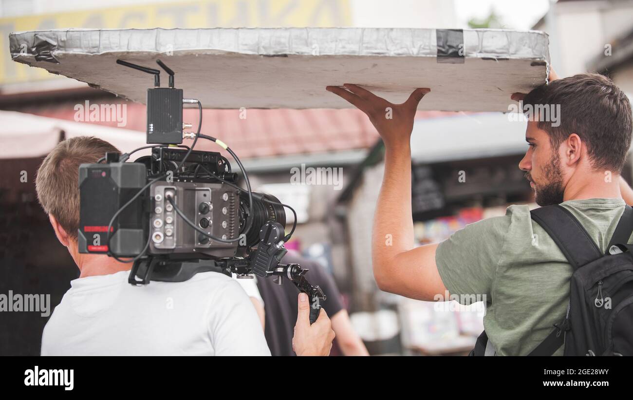 Behind The Scenes Film Set