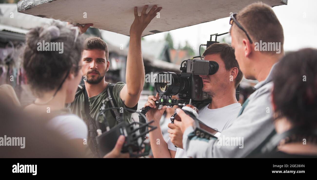 Behind The Scenes Film Set