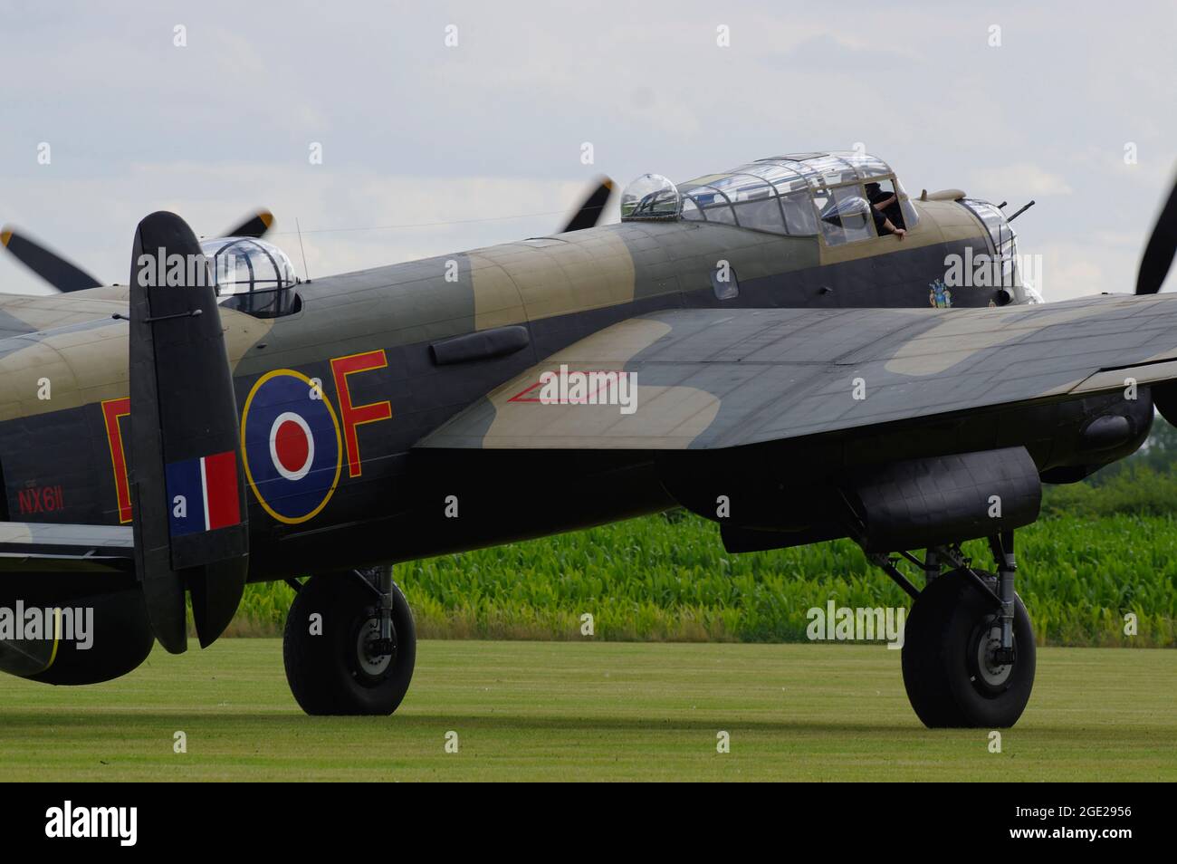 Avro Lancaster NX611, Just Jane, East Kirkby Stock Photo - Alamy