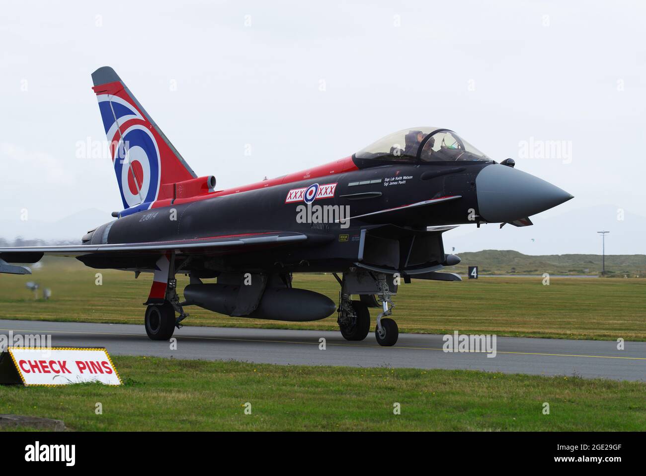 Raf black jack typhoon hi-res stock photography and images - Alamy