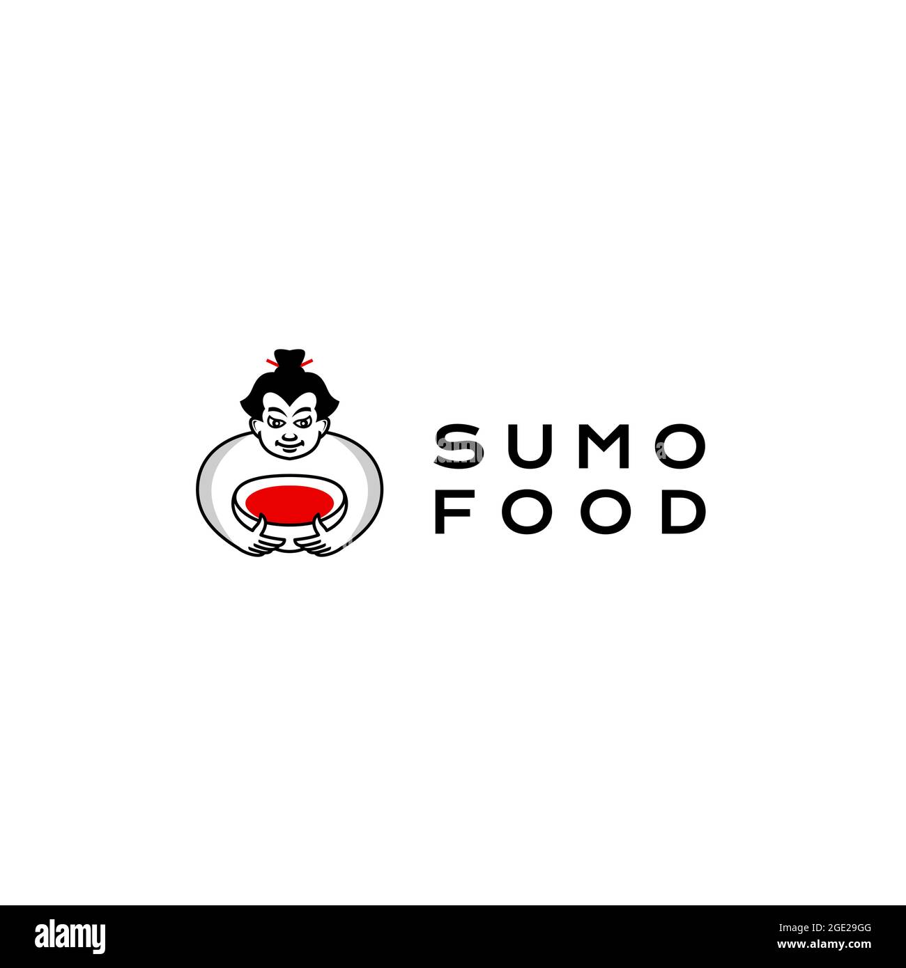 Japanese Sumo wrestlers. Sumo fighter with a bowl of food, japanese ...