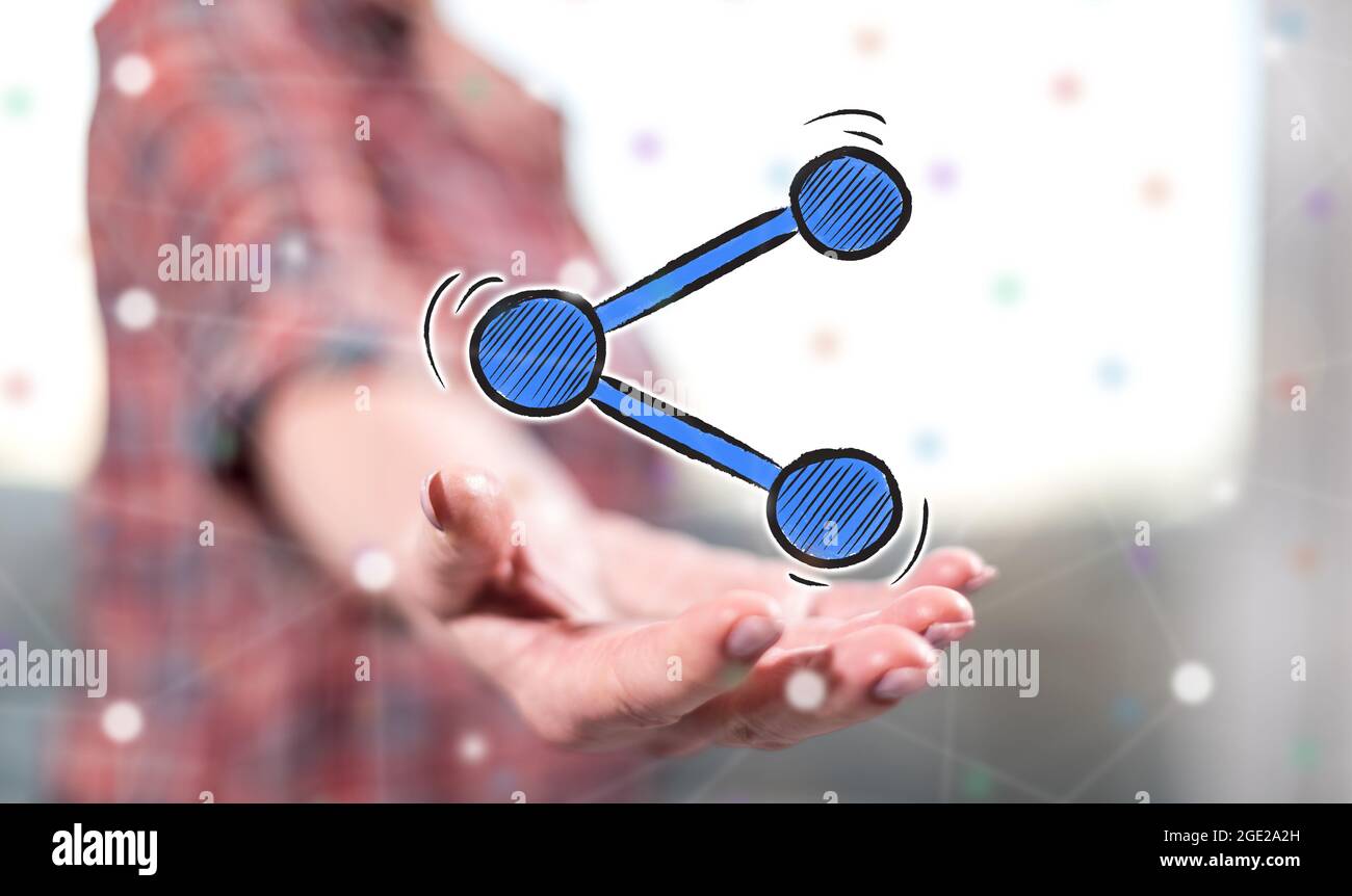 Hand share above hi-res stock photography and images - Alamy