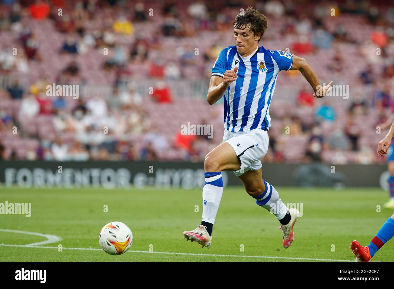 Robin Le Normand of Real Sociedad during the La Liga Santander match ...