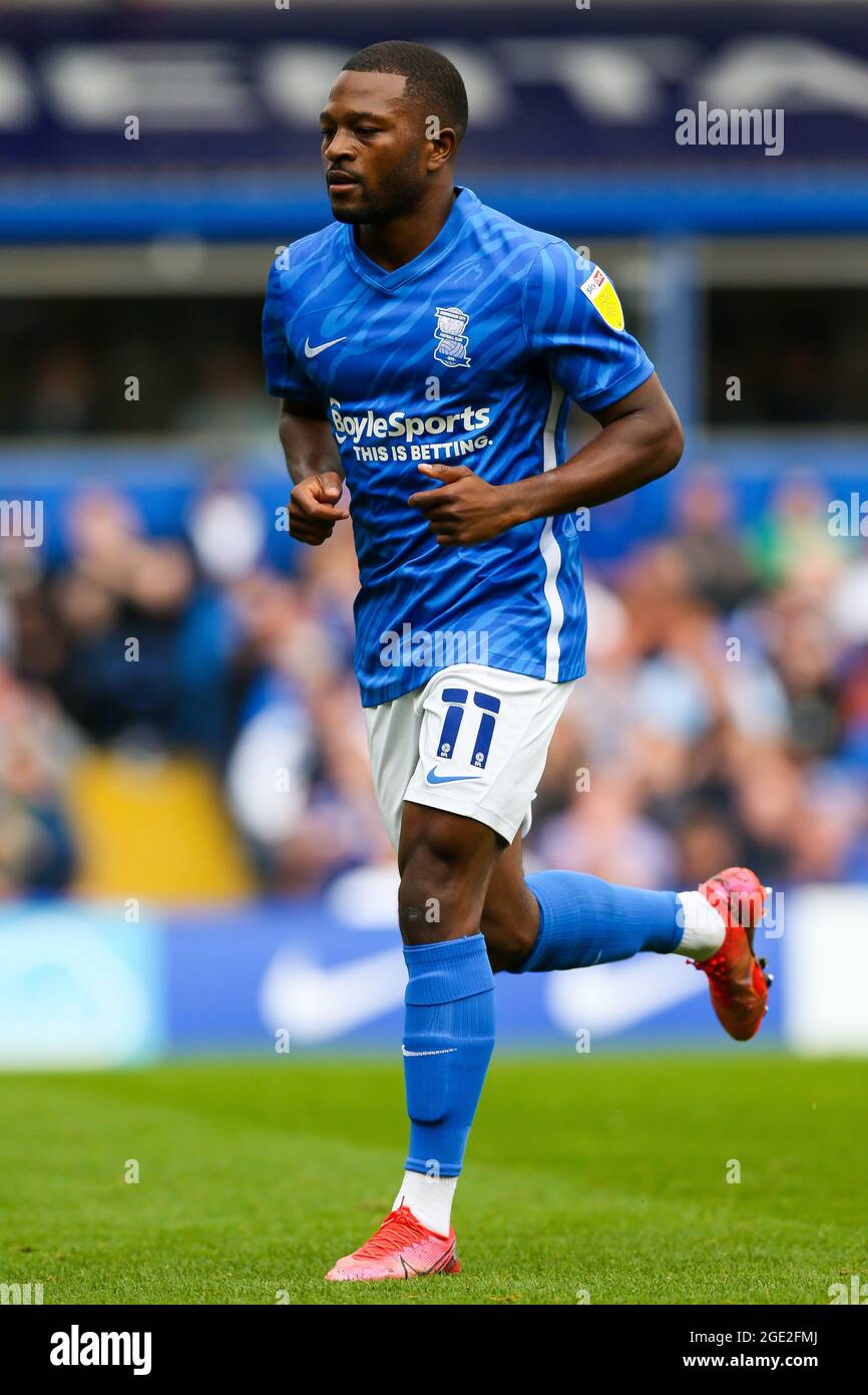 Birmingham City's Jeremie Bela during the Sky Bet Championship match at ...