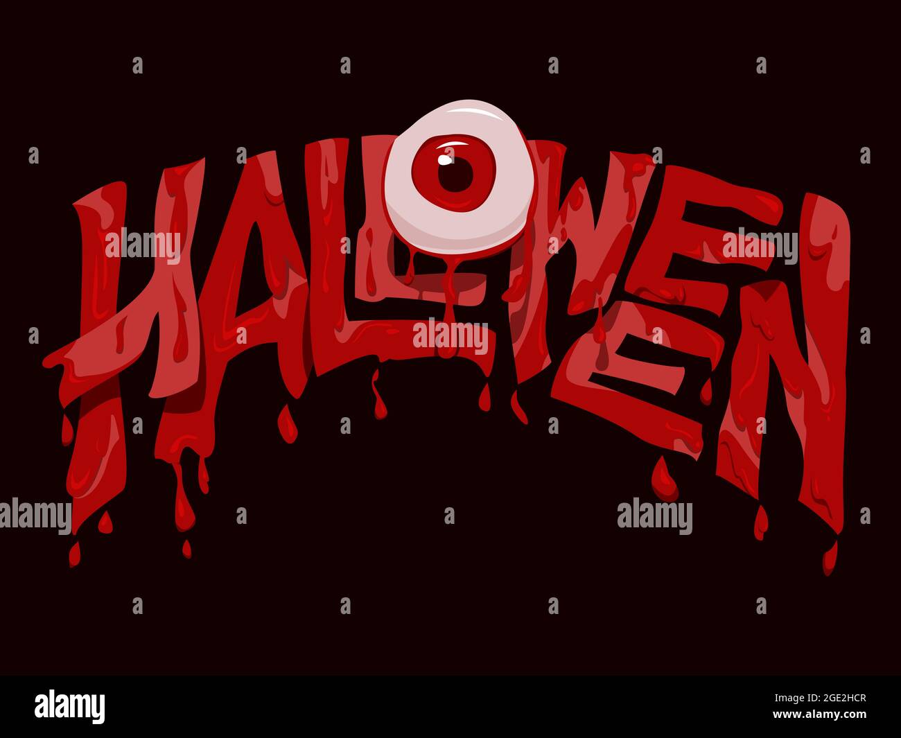Halloween horror style Stock Vector Images - Alamy