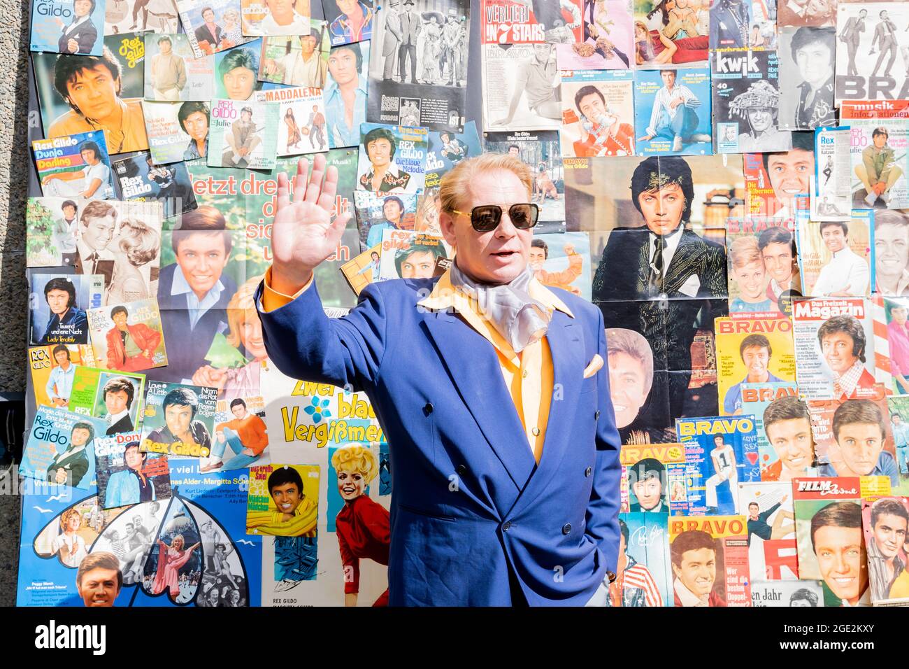 Berlin, Germany. 16th Aug, 2021. Ben Becker, actor, takes part in a ...