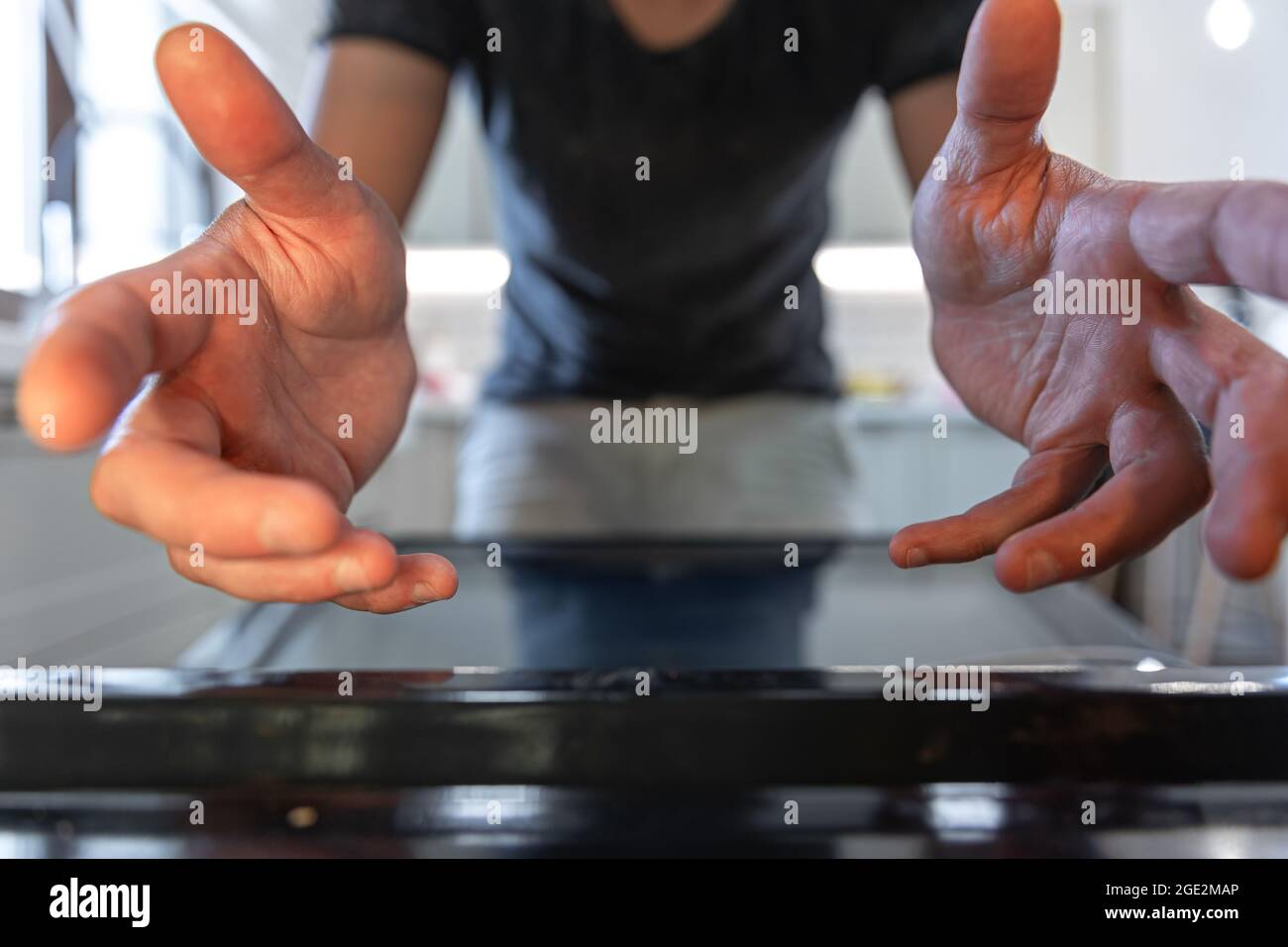 Man woman take out elderly hi-res stock photography and images - Alamy