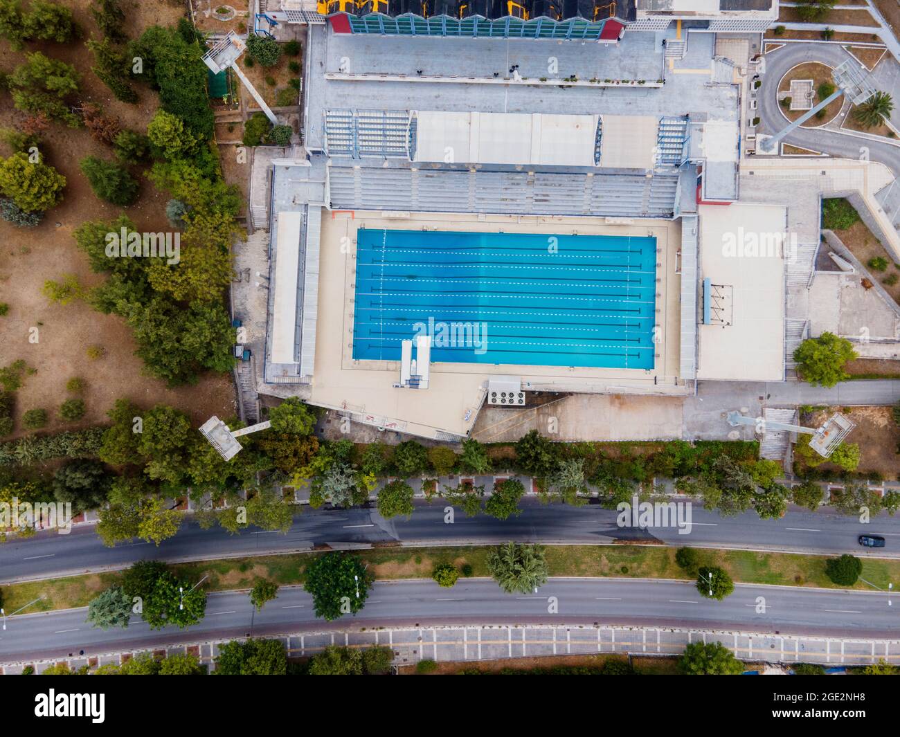 National swimming pool in Thessaloniki,Greece Stock Photo - Alamy