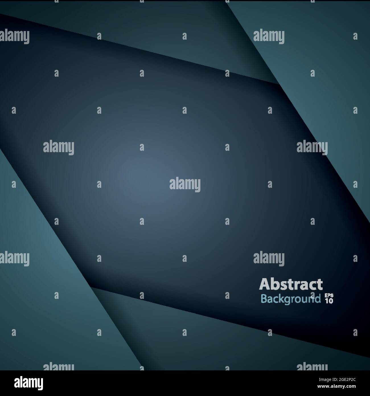 Dark green turquoise modern vector background overlay multi paper ...