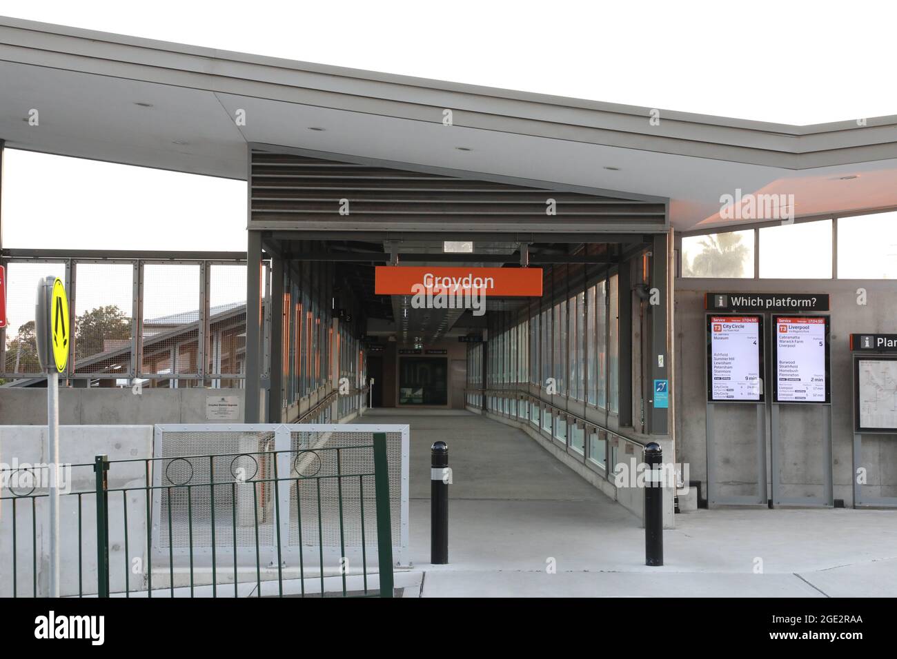 Croydon station in Sydney, NSW, Australia Stock Photo - Alamy