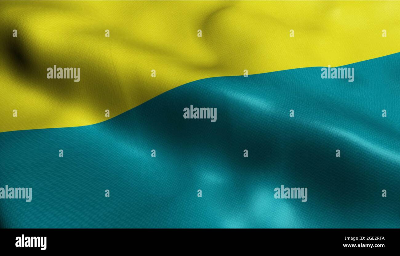 3D Illustration of a waving Estonian city flag of Narva Stock Photo - Alamy