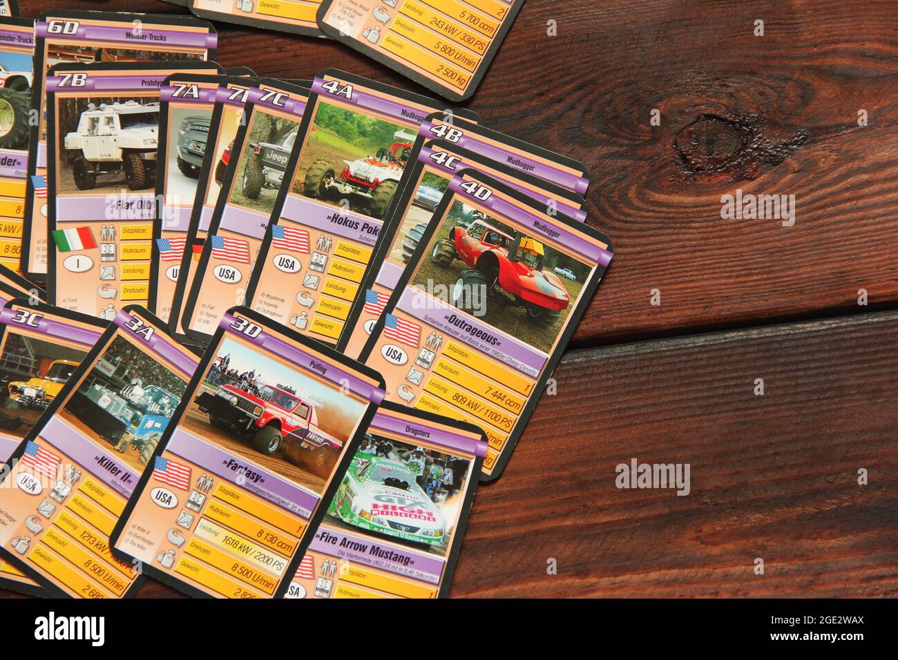 Car collecting cards hi-res stock photography and images - Alamy