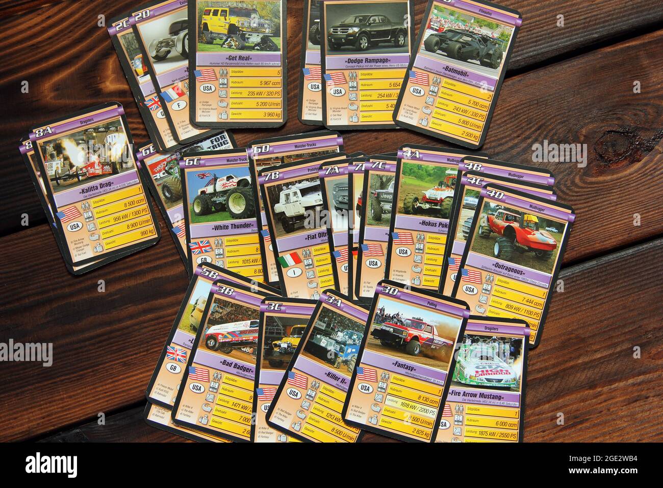 Car collecting cards hi-res stock photography and images - Alamy