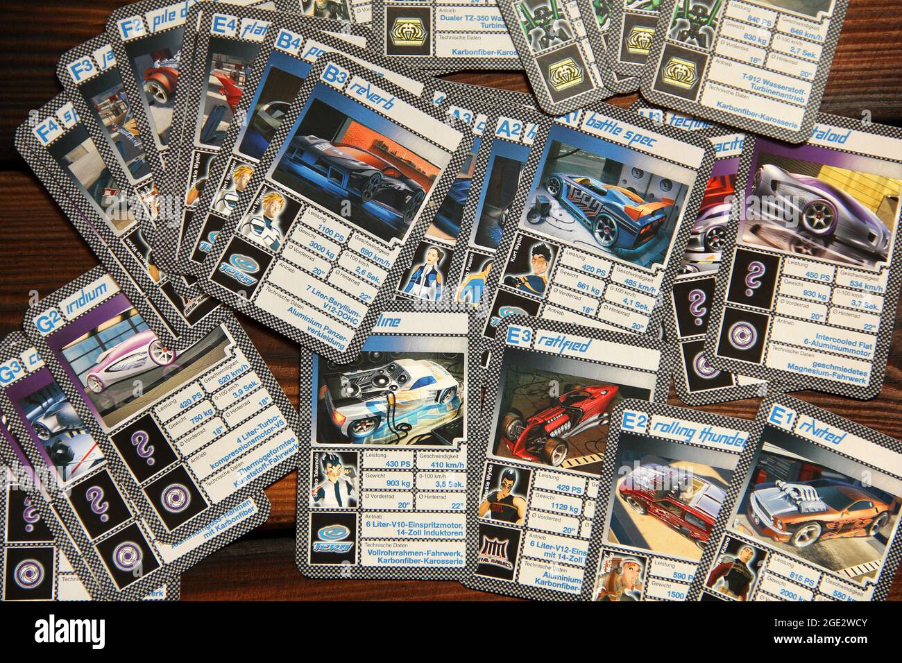 Car collecting cards hi-res stock photography and images - Alamy