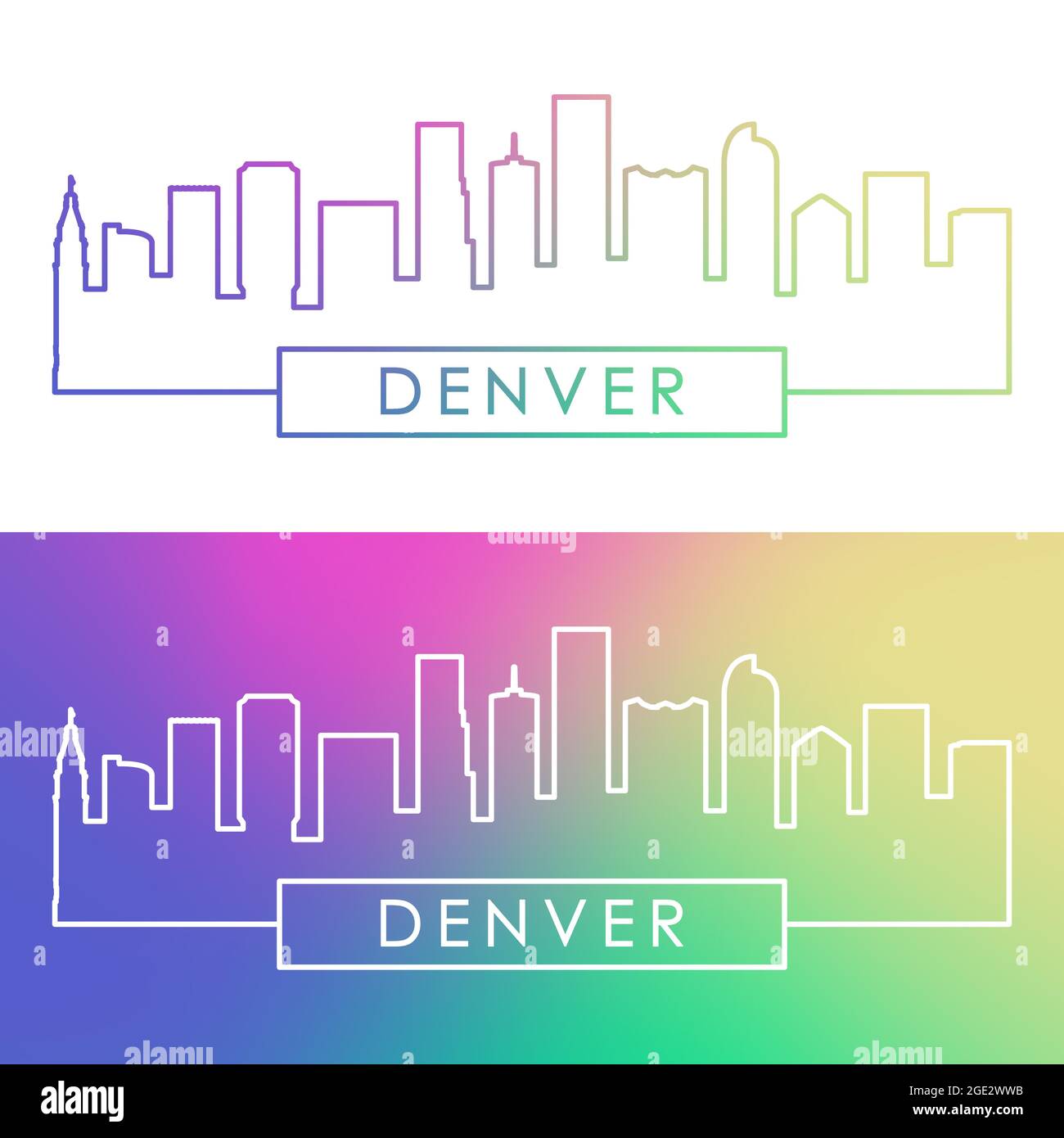 Denver home Stock Vector Images - Alamy