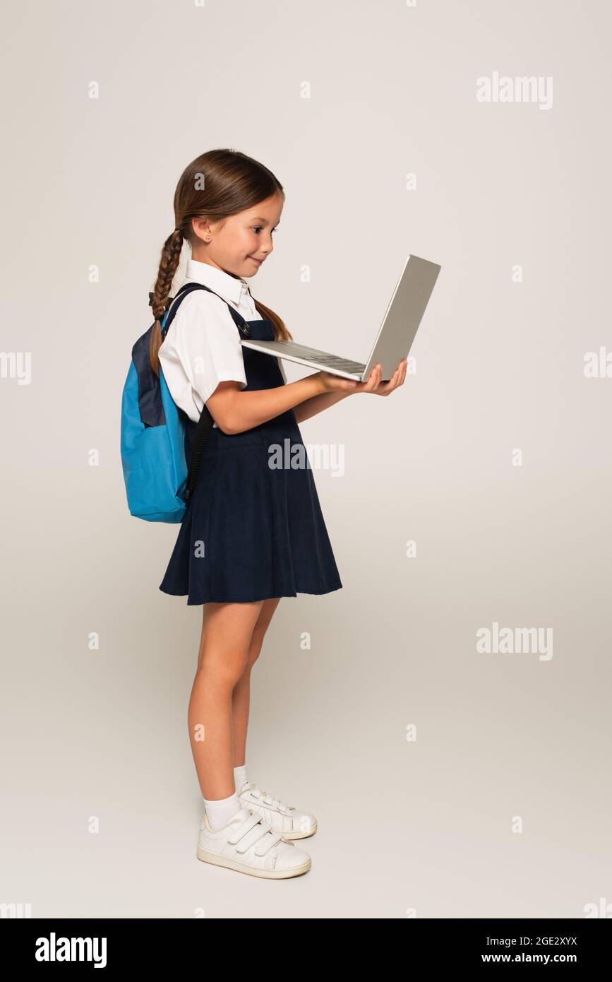 Girl computer school model hi-res stock photography and images - Alamy