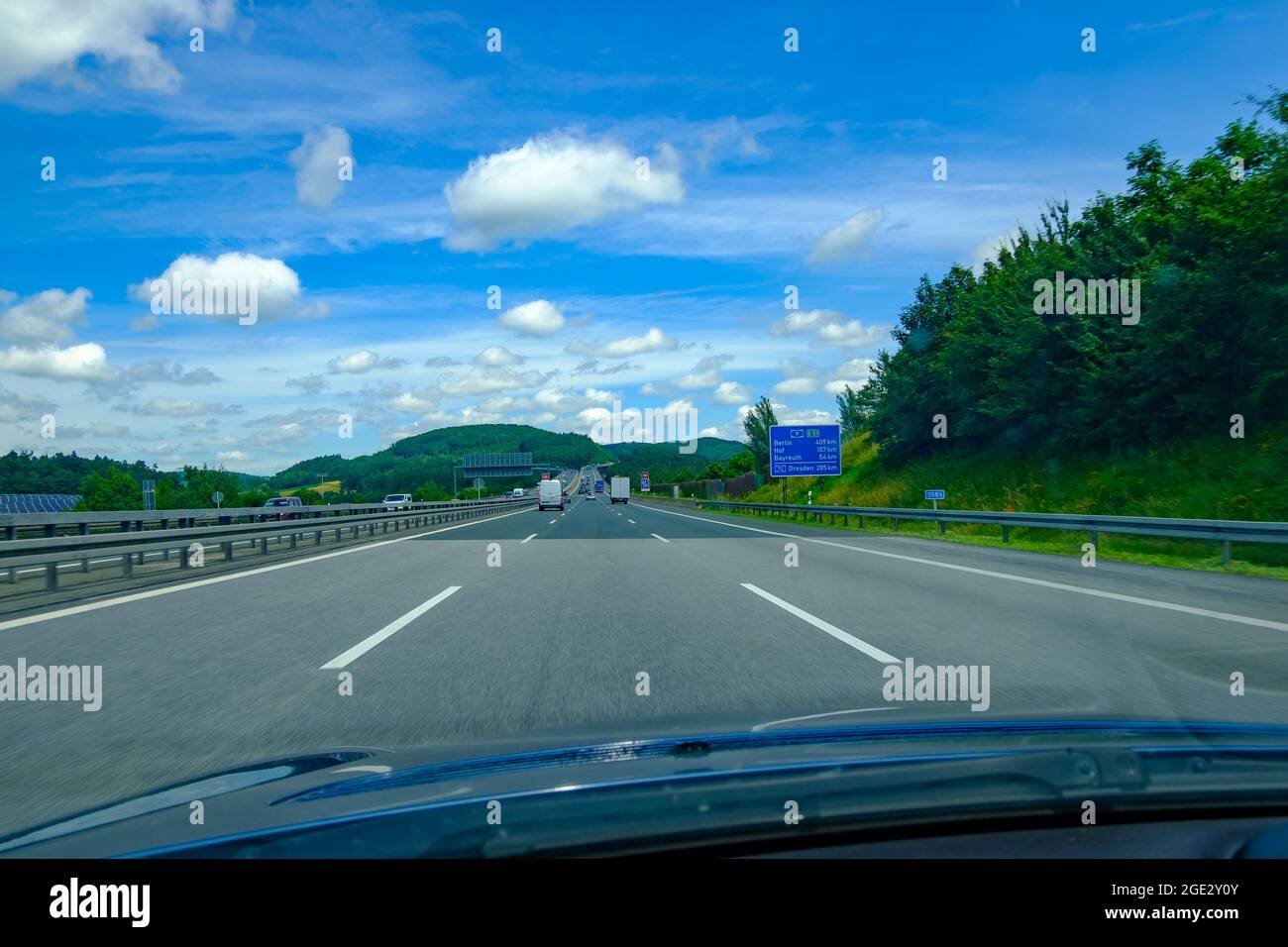 Berlin autobahn sign hi-res stock photography and images - Alamy
