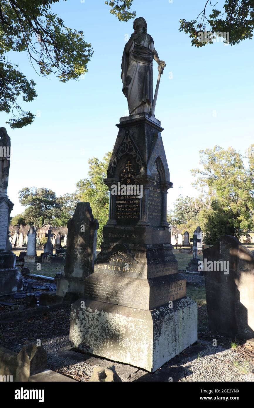 Rookwood Cemetery (officially named Rookwood Necropolis), Lidcombe ...