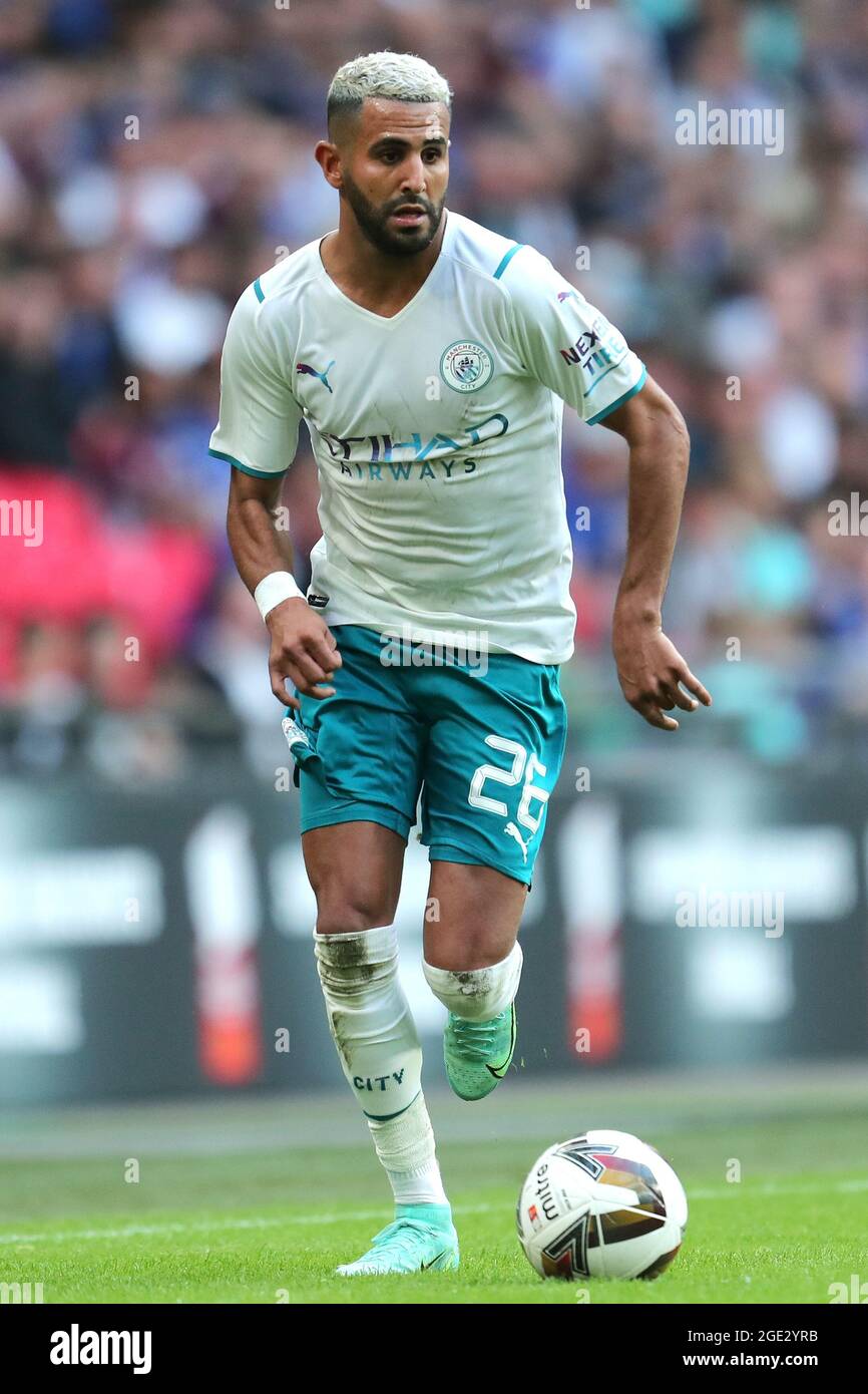 RIYAD MAHREZ, MANCHESTER CITY FC, 2021 Stock Photo - Alamy
